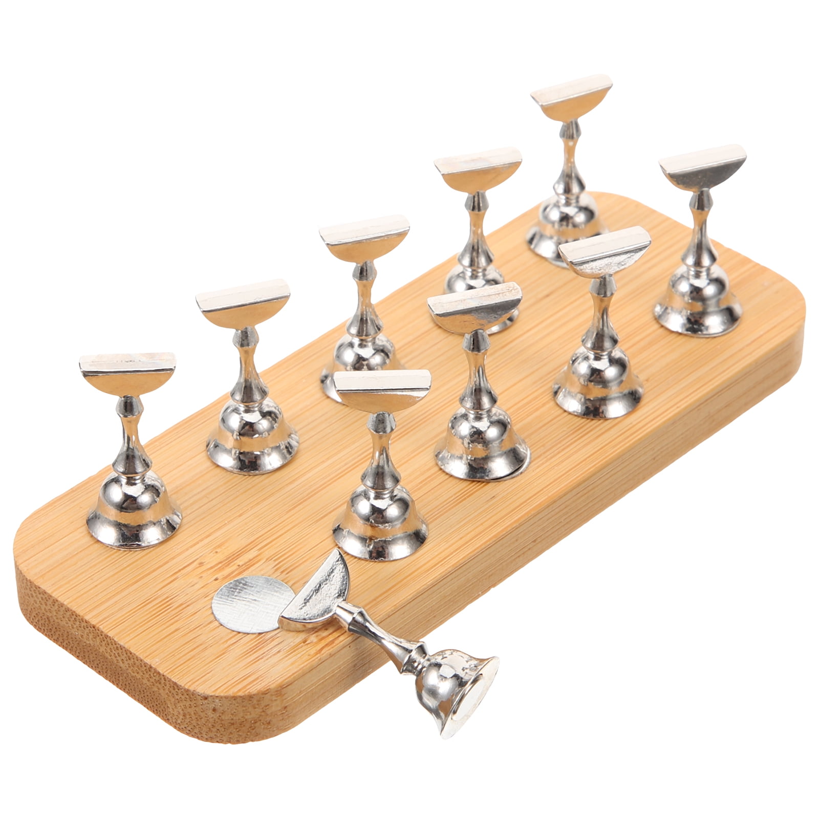 Customer reviews for 1 Set Nail Art Practice Stands Fake Nail Tips ...