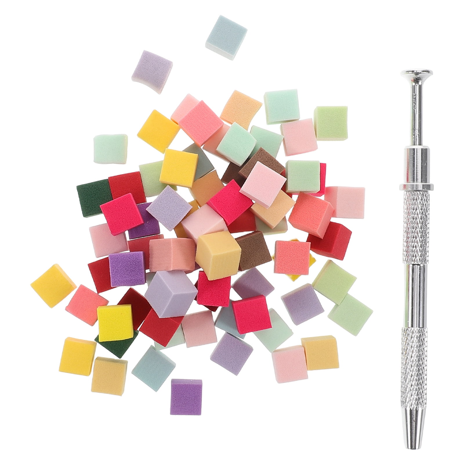 1 Set Nail Art Sponges With Grabbing Pen Nail Sponges For Manicure With ...