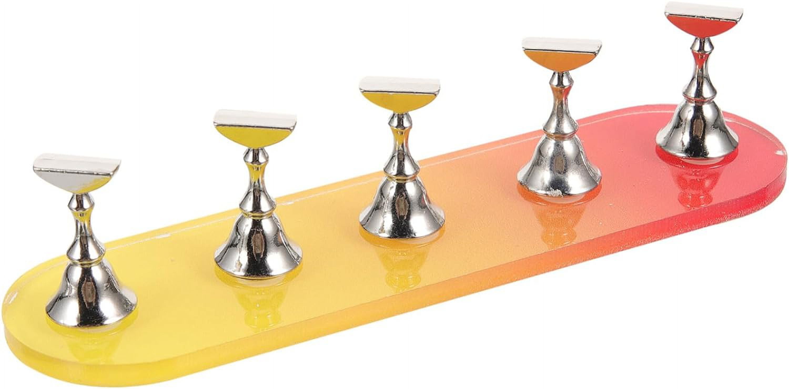 1 Set Nail Practice Holder Nail Stand Beauty Nail Holders Nail Tip Art ...