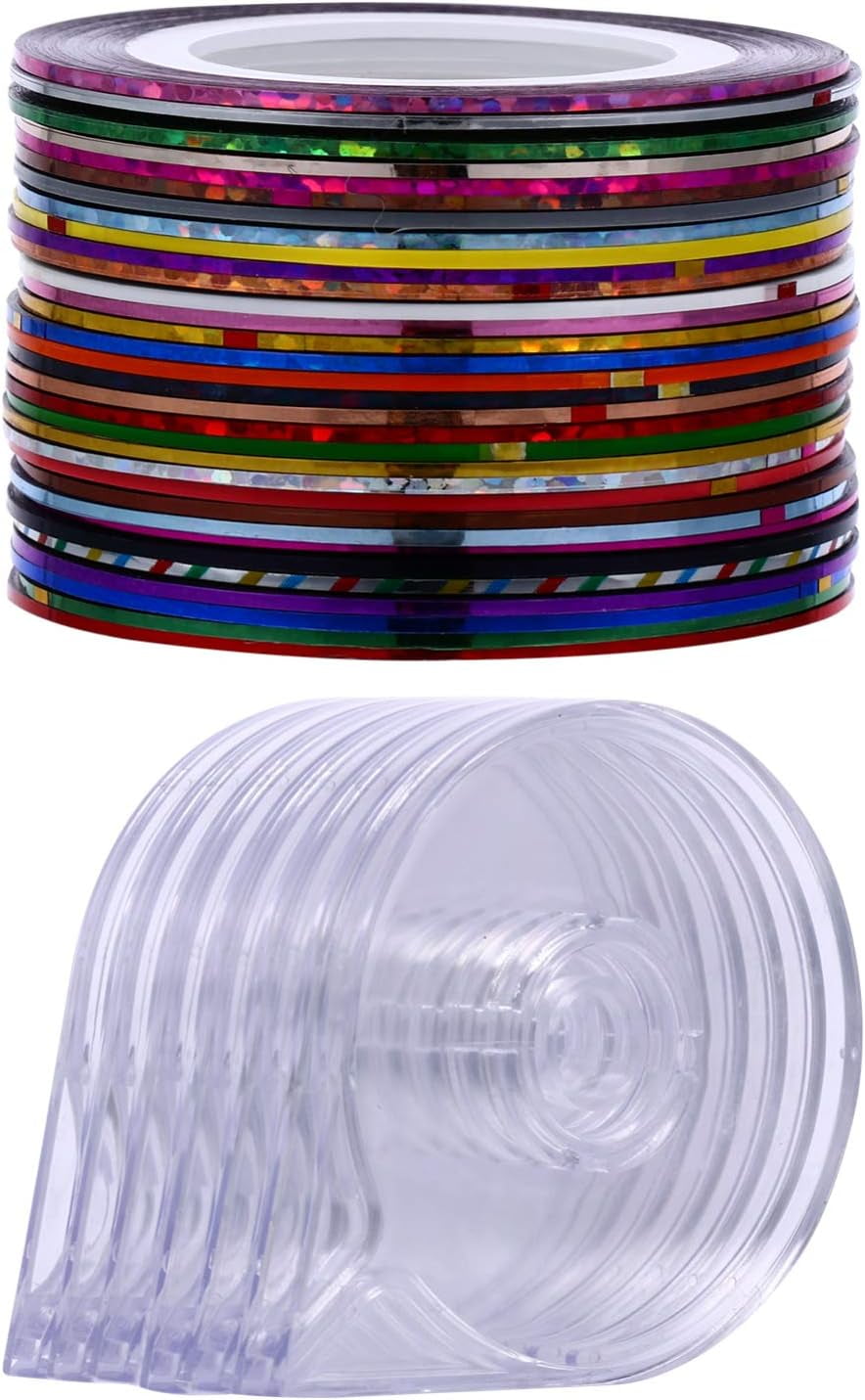 1 Set Nail Striping Tape Line Nail Art Decoration Stickers Nail Rolls ...