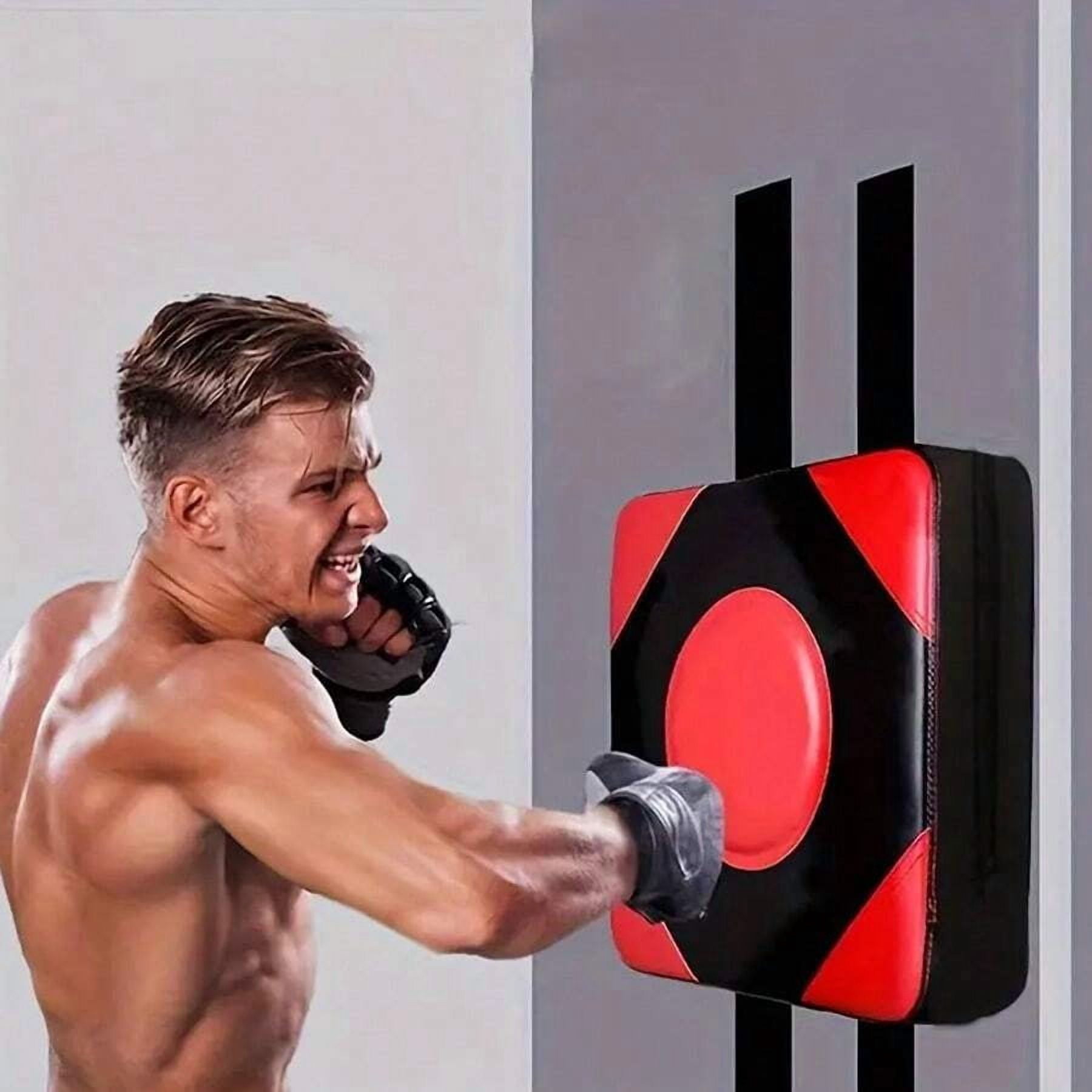 1 Set No Drill Punching Wall Target, Martial Arts Training Boxing ...