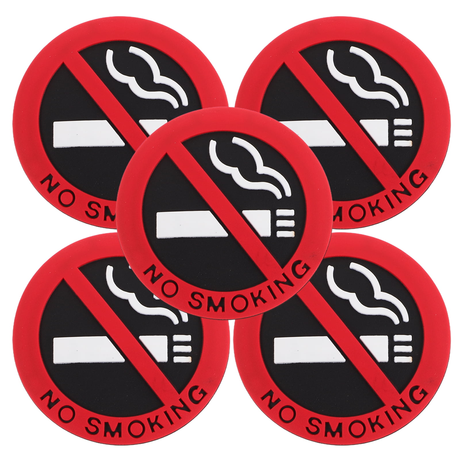 1 Set No Smoking Vehicle Sticker Car Window Sticker Automobile No ...