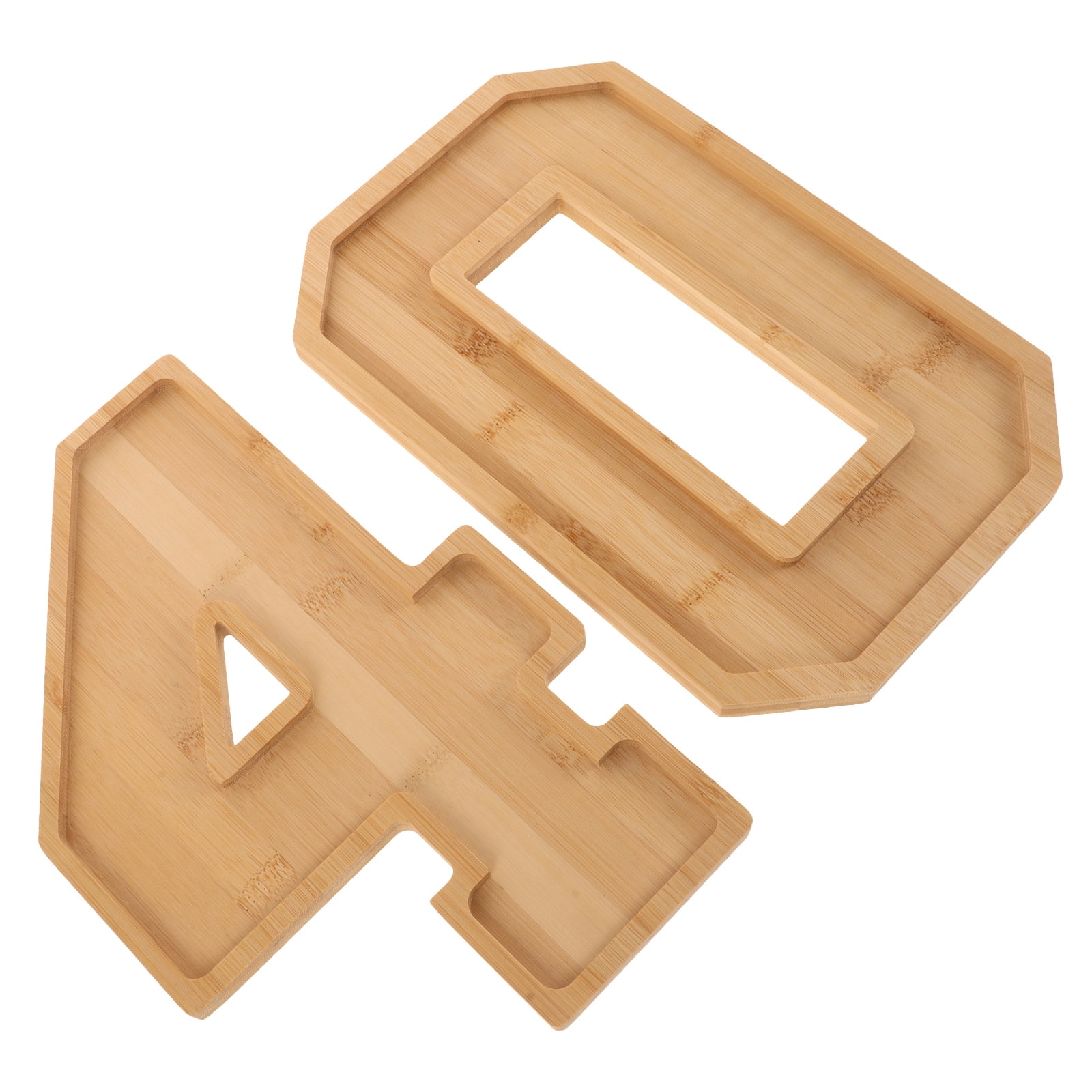 1 Set Number Charcuterie Tray Fillable Number 40 Charcuterie Board ...