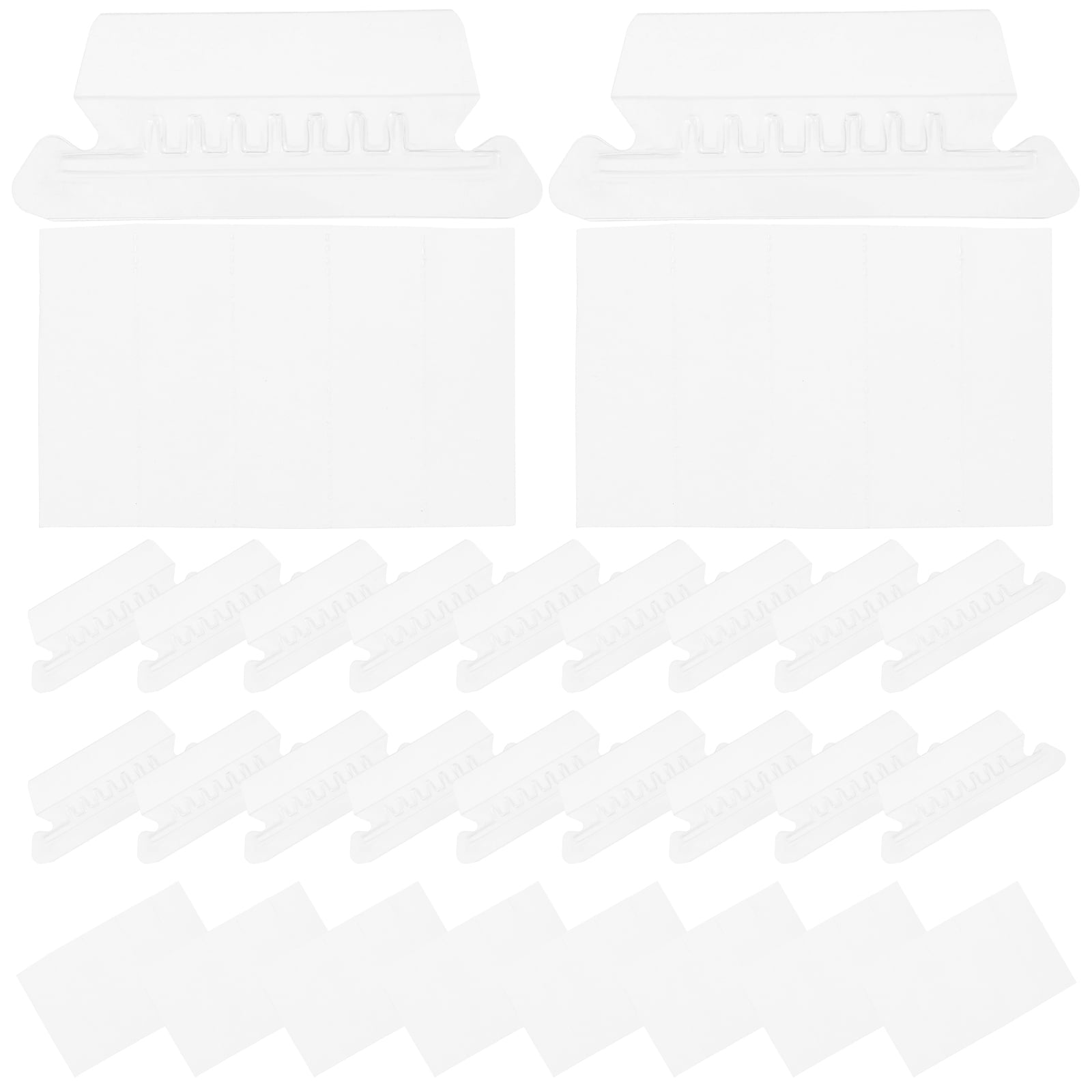 1 Set Of Clear File Folder Tabs Hanging File Folder Tabs File Filing ...
