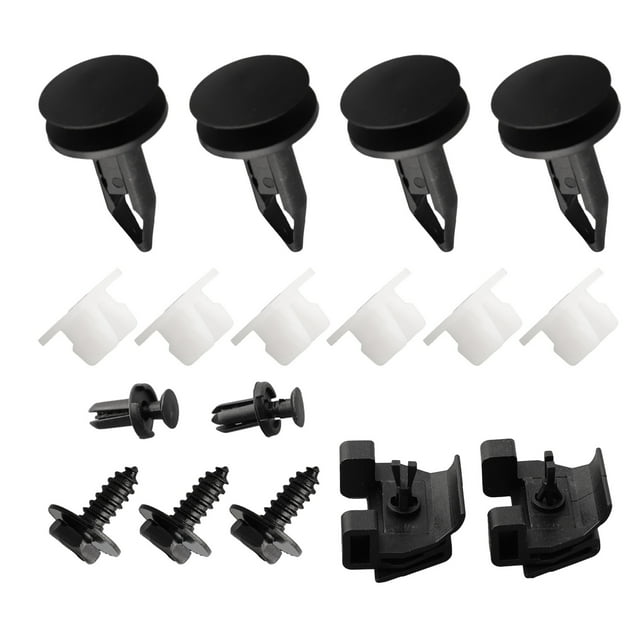 1 Set Of Clips To Fix Front Bumper Moulding Molding Clips For TOYOTA ...