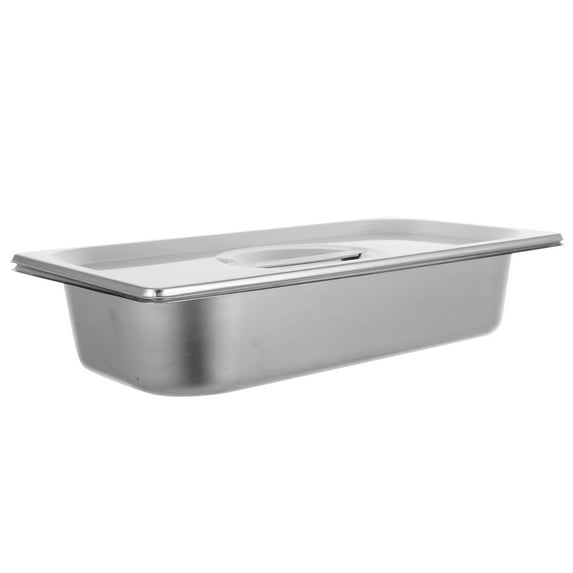 1 Set Of Freezer Box Stainless Steel Ice Cream Storage Container Ice ...