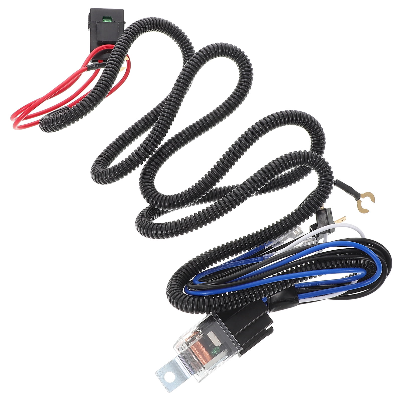 1 Set Of Horn Relay Wiring Kit Horn Wiring Kit Replacement Horn Wire ...