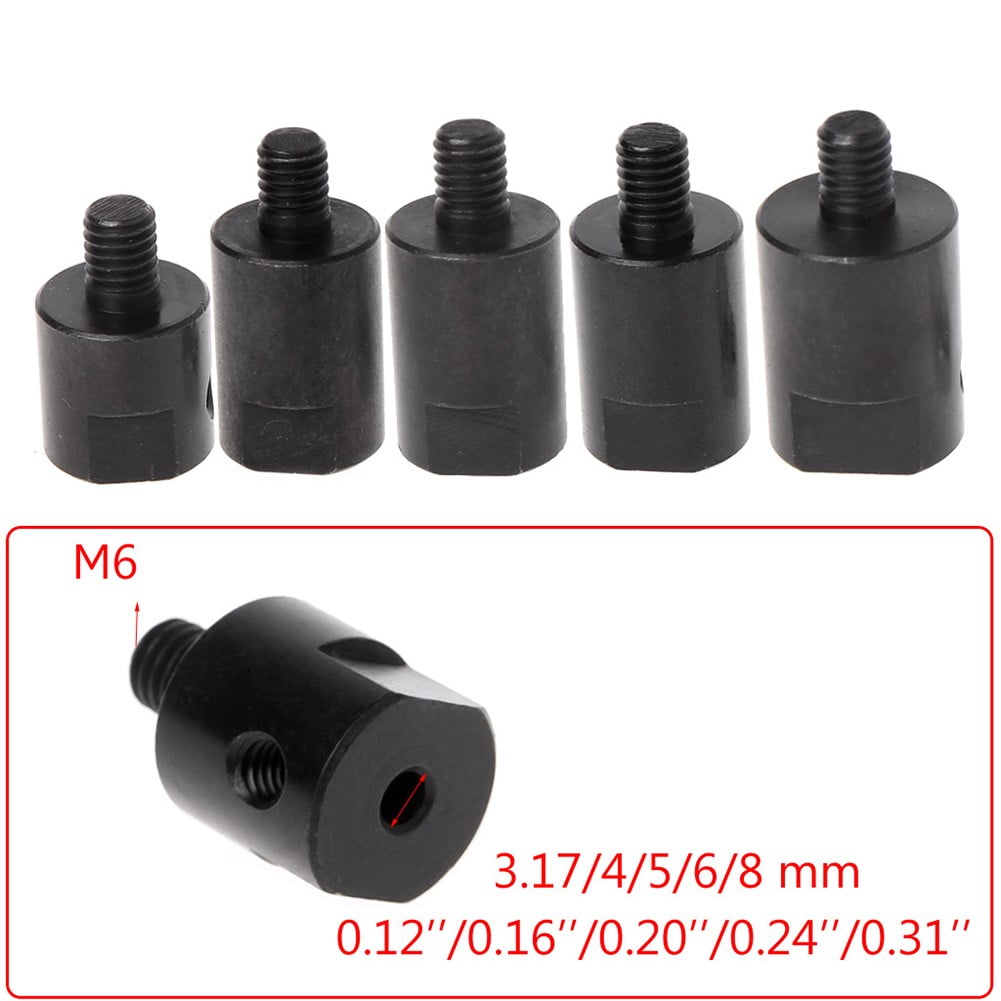 1 Set Of Motor Shaft Coupling 3.17/4/5/6/8Mm Diameter 6Mm Blade Inner ...