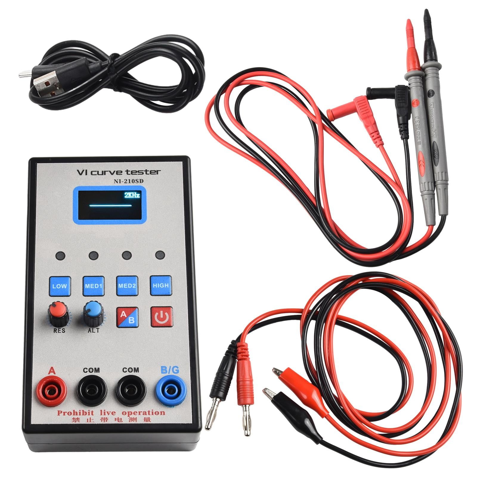 1 Set Of OLED Display 2-channel Handheld VI Curve Tester ASA Circuit ...