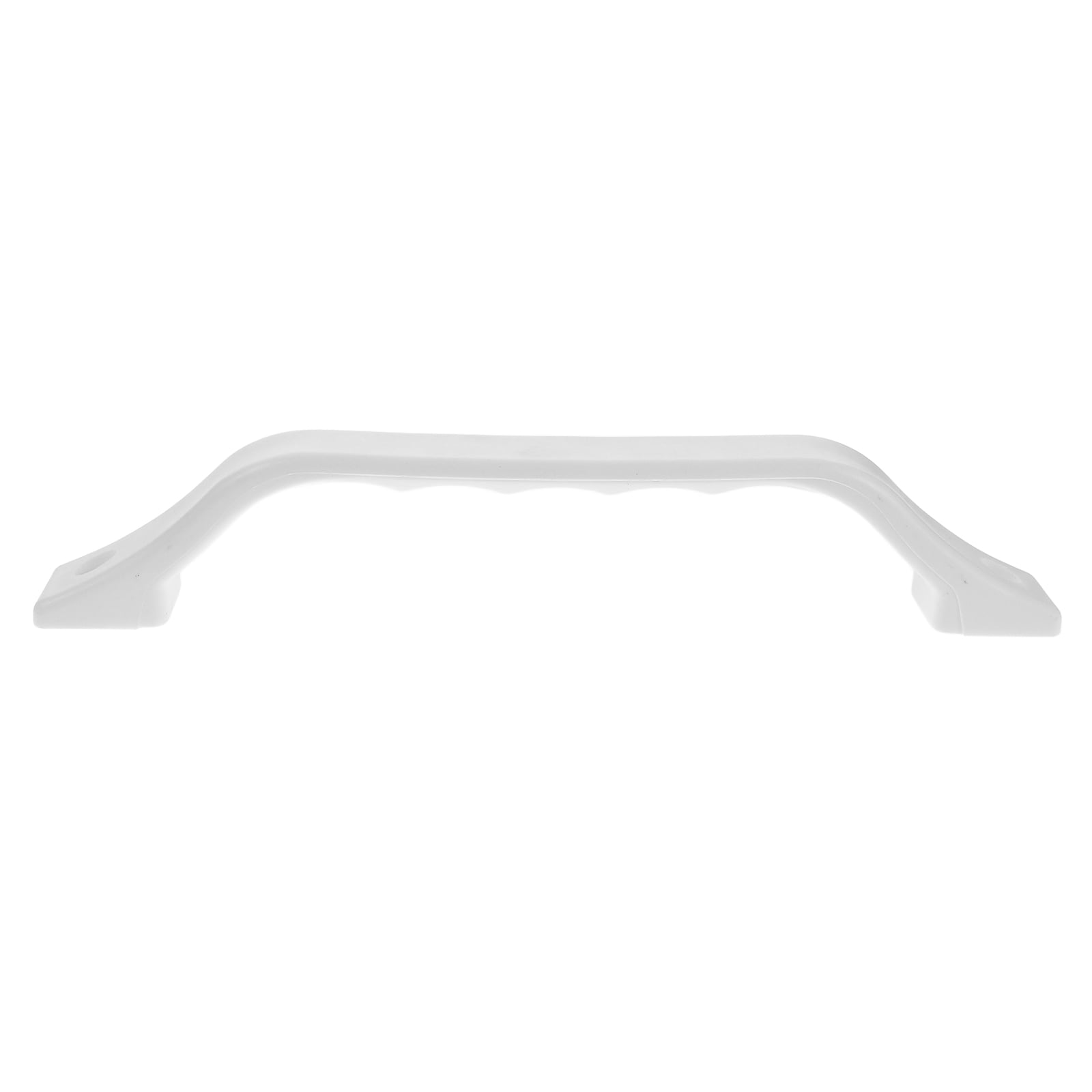 White Plastic Bathroom Handrail with Comfortable Grip for Home Use RV ...