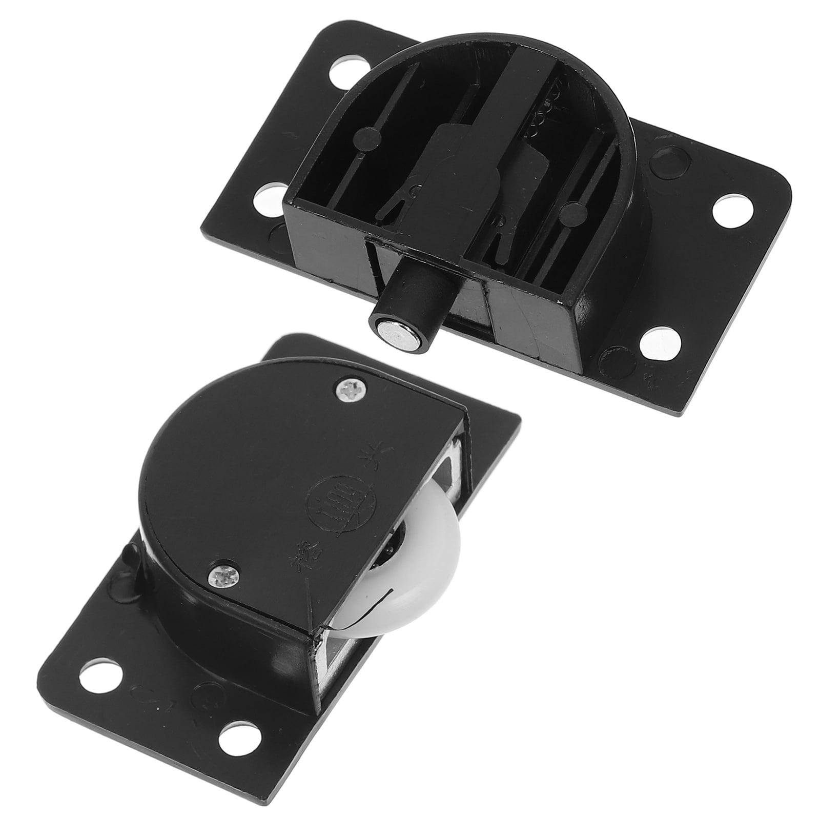 1 Set Of Sliding Door Pulley Cabinet Door Slider Wheels Parts Closet ...