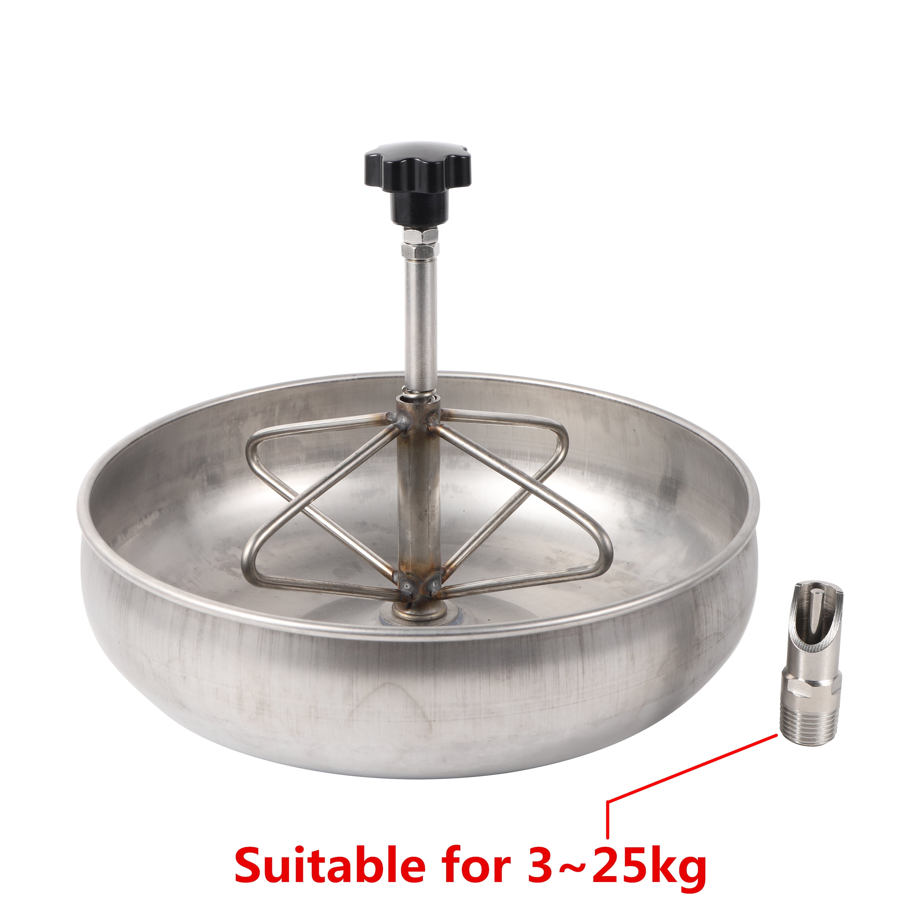 1 Set Of Stainless Steel Piglet Feeder Piglet Drinking Basin Pig Trough ...