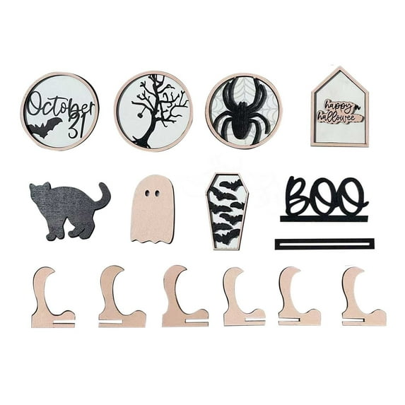 1 Set Of Tiered Tray Decorations Wooden Signs For Home And Wooden Signs ...