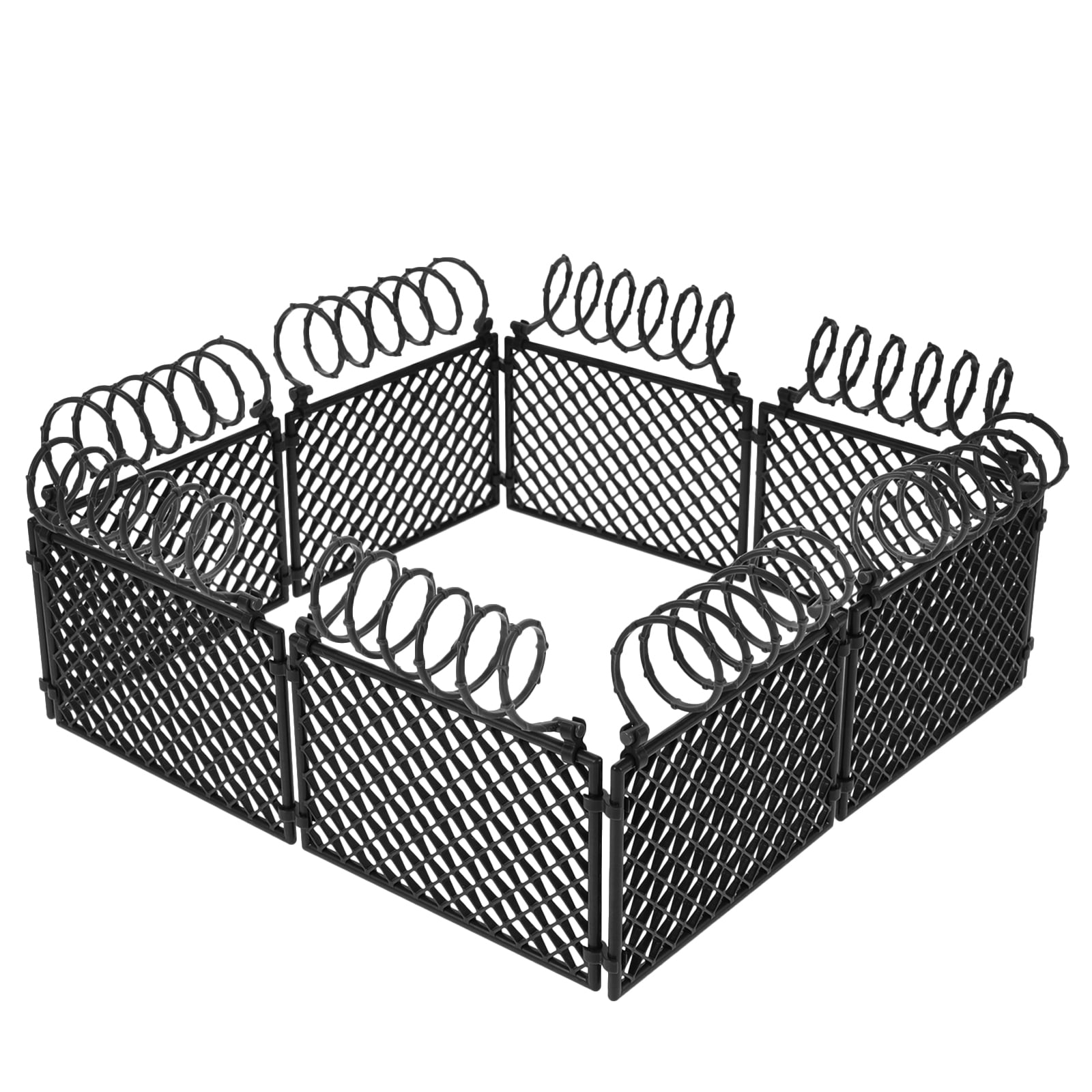 1 Set Of Versatile Diy Miniature Fence For Prison And Farm Scene ...