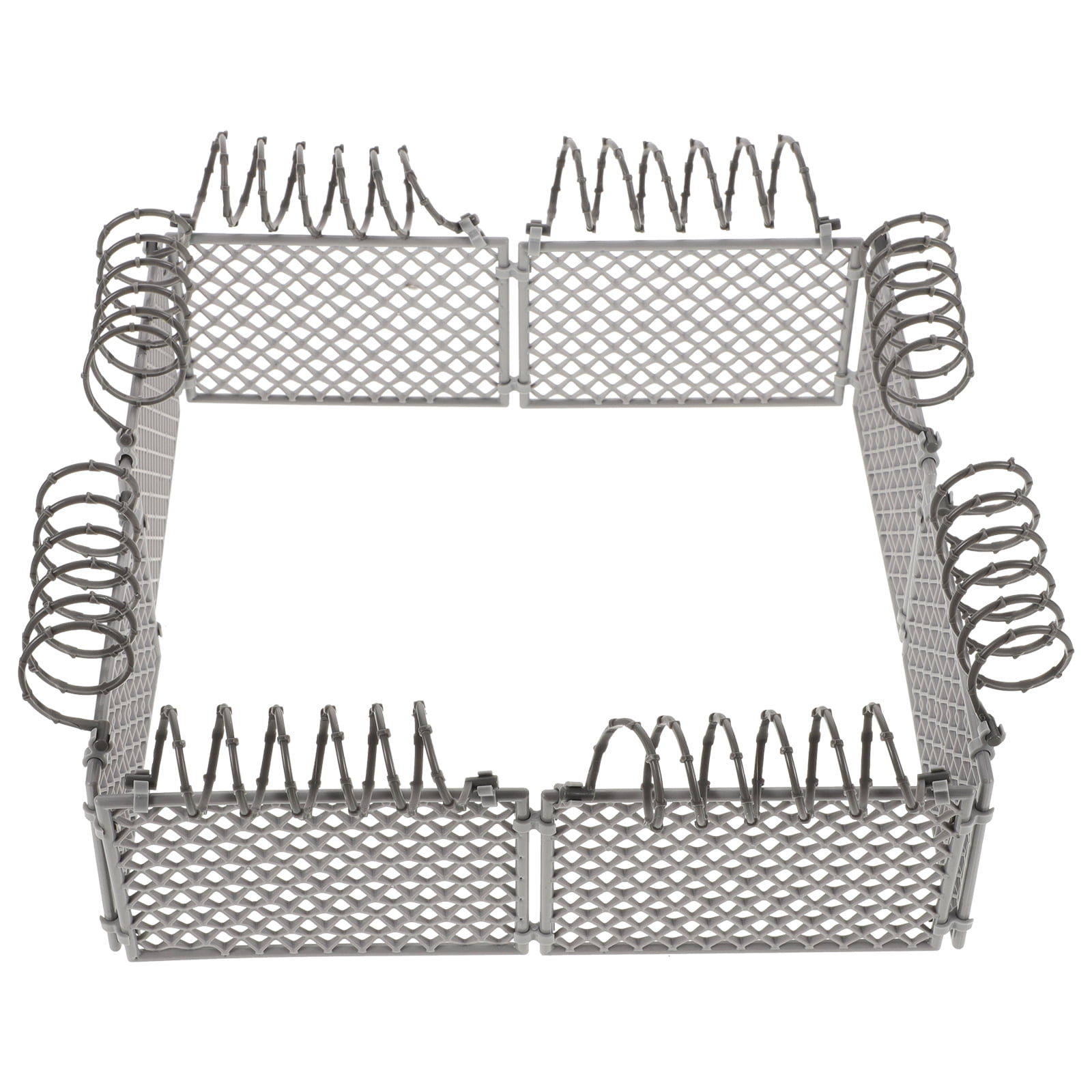 1 Set Of Versatile Diy Miniature Fence For Prison And Farm Scene ...