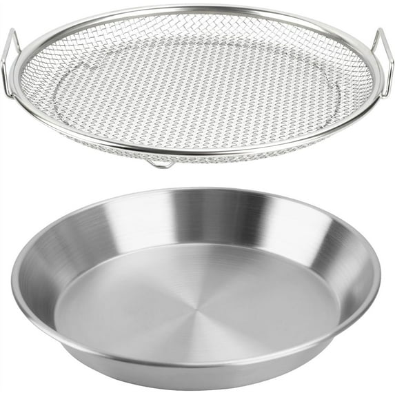 1 Set Oil Filter Tray,10.24In Stainless Steel Fried Food Draining Rack ...