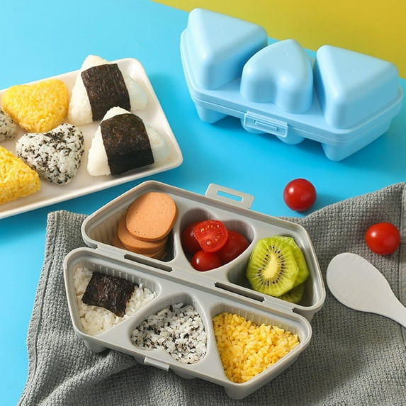 1 Set Onigiri Mold Sealed Food Grade Non-Stick Simple Demoulding 6 ...
