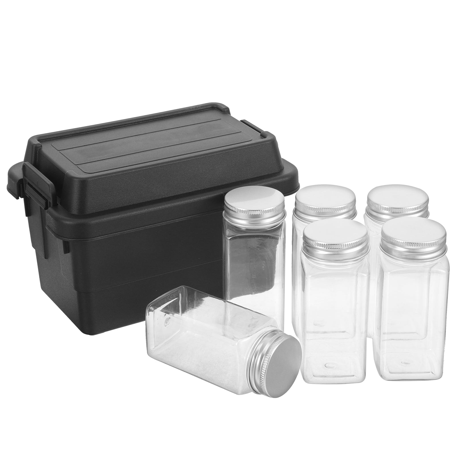 1 Set Outdoor Camping Spice Jars Set Portable Spice Storage Containers ...