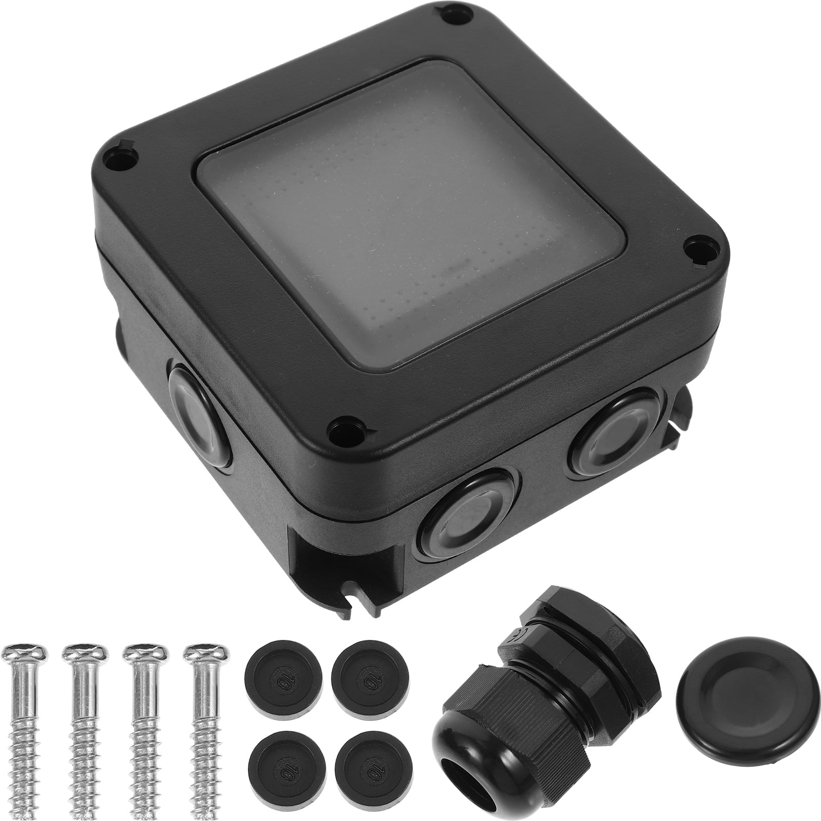 1 Set Outdoor Socket Cover Wall Plug Box Wall Weatherproof Electrical Outlet Box