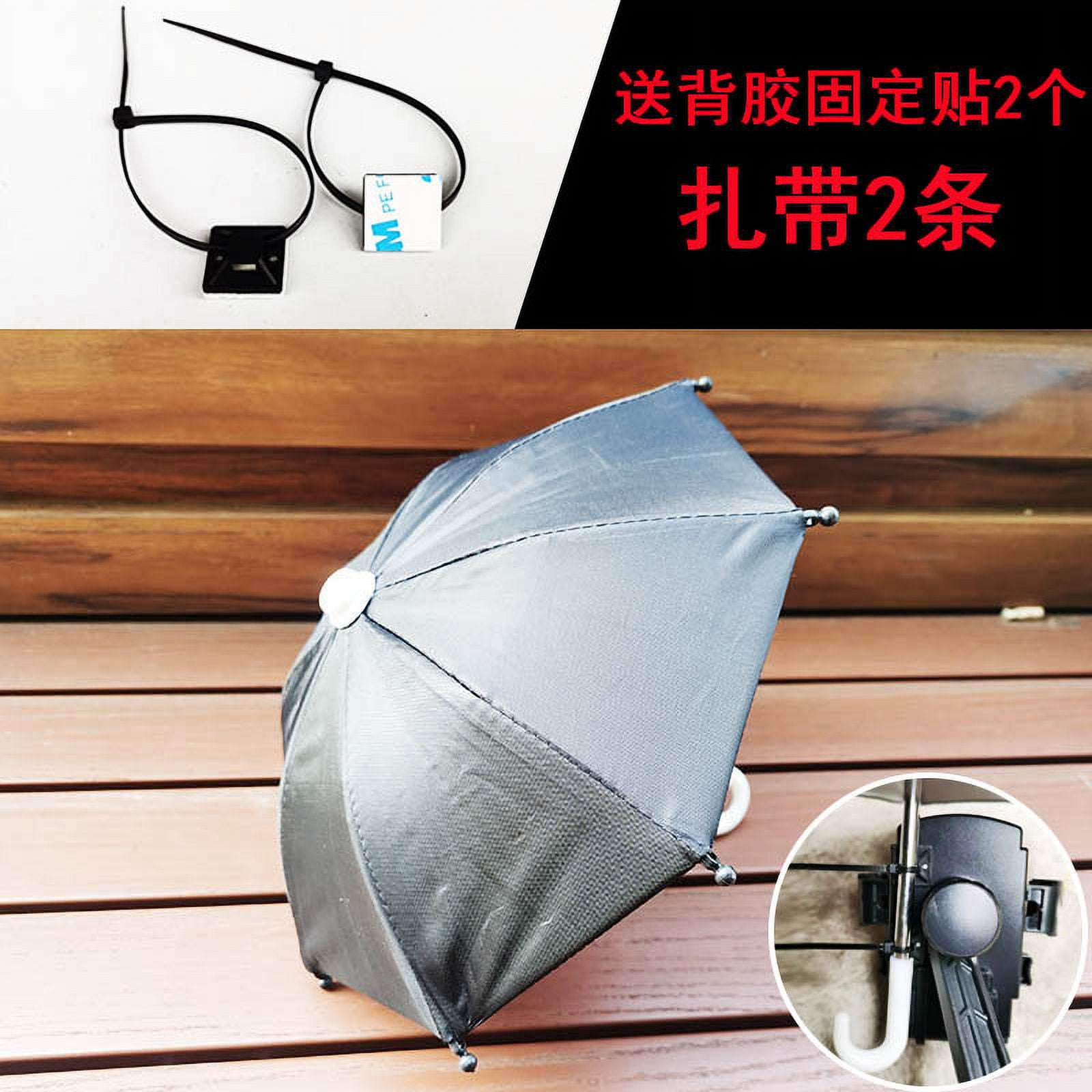 1 Set Outside Phone Sun Shade DIY Art Craft Umbrella Mobile Phone Small ...