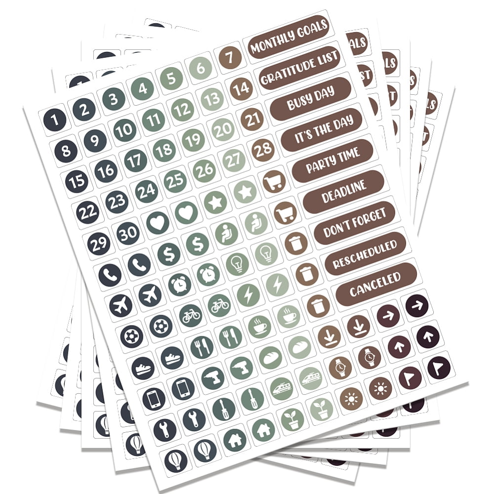 1 Set PVC Self-Adhesive Stickers Writable Label Stickers Rectangle ...