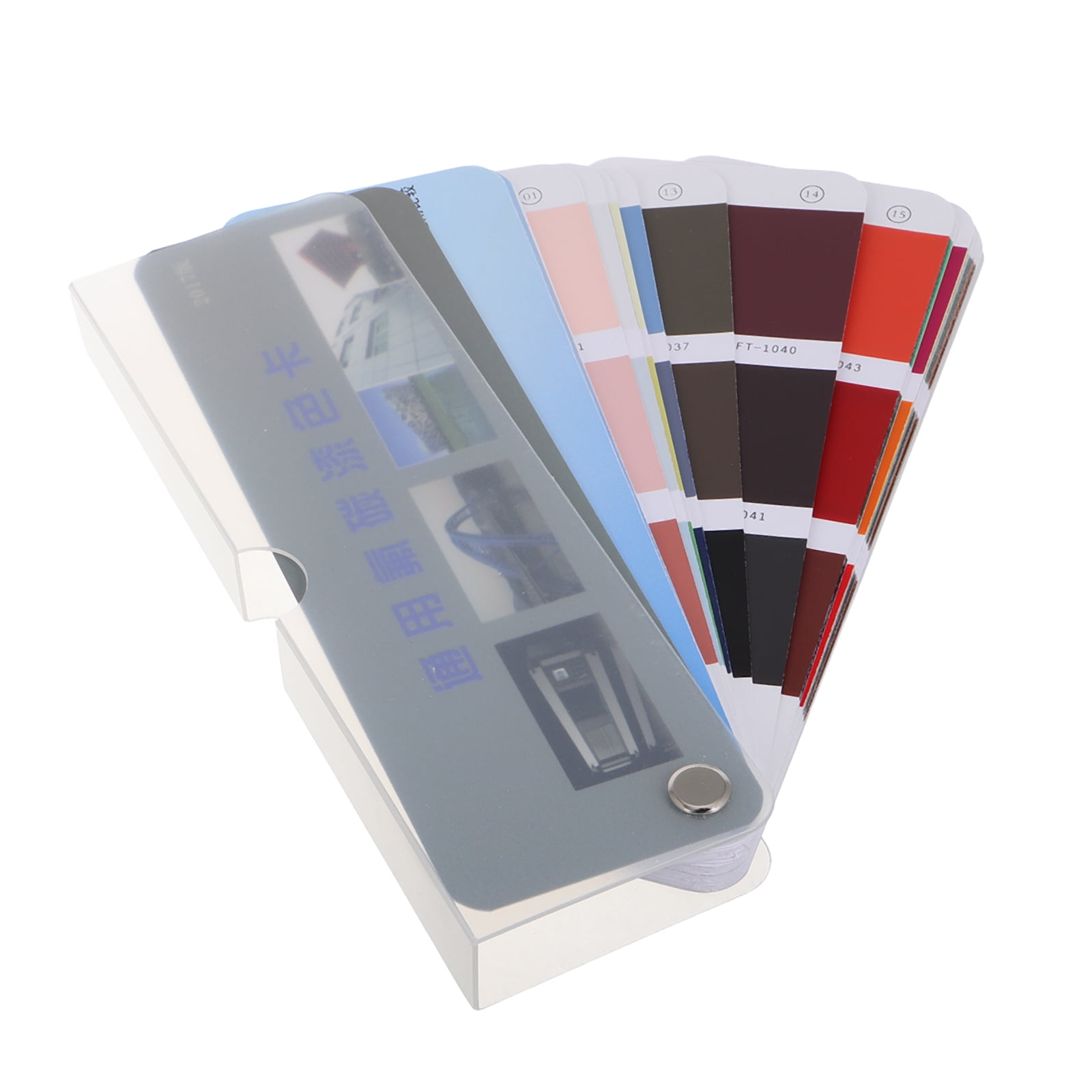 1 Set Paint Color Standard Sample Cards Convenient Color Matching Cards ...
