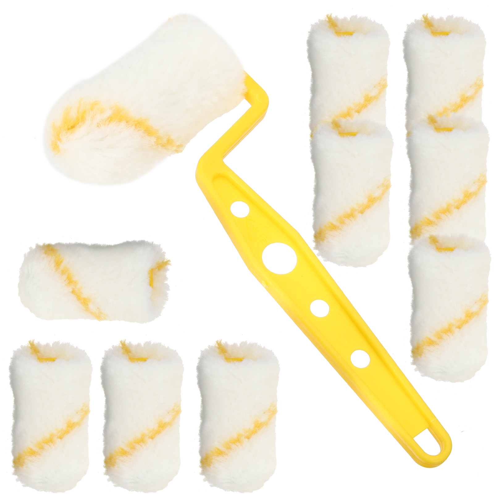 1 Set Paint Rollers Refills Painting Roller Wall Painting Paint Roller ...