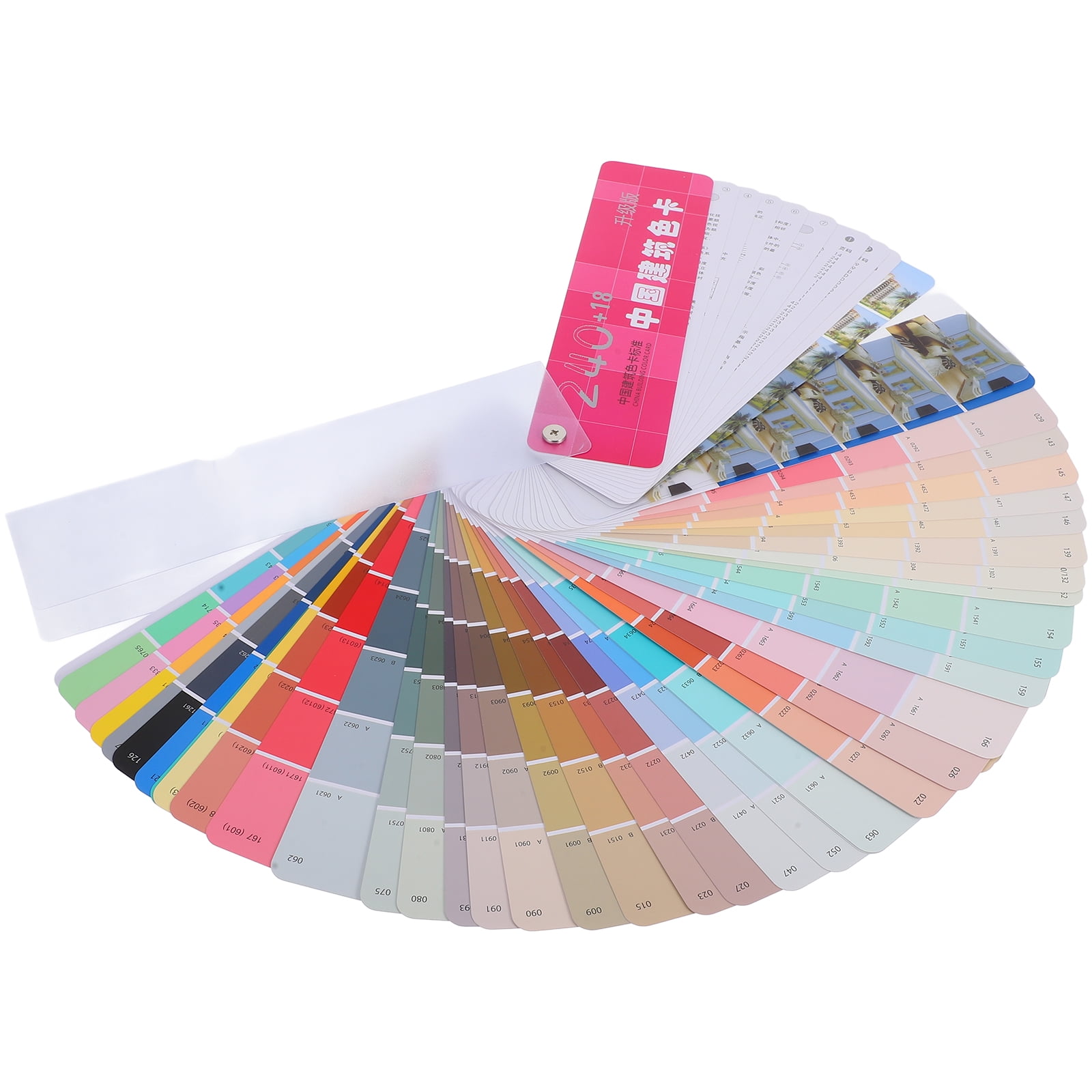 DRAFIDEEP Color Matching Tool Paint Sample Standard Card Plastic 1 Set ...