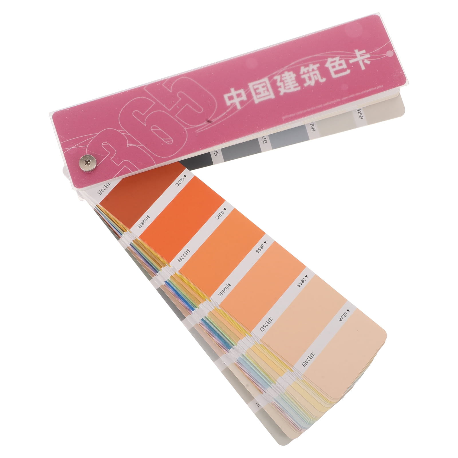 1 Set Paint Sample Cards Paint Color Cards Standard Color Cards Floor ...