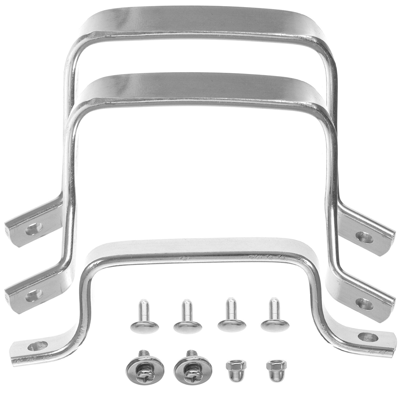 1 Set Pan Hand Grip Replacement Stainless Steel Pot Side Handles ...