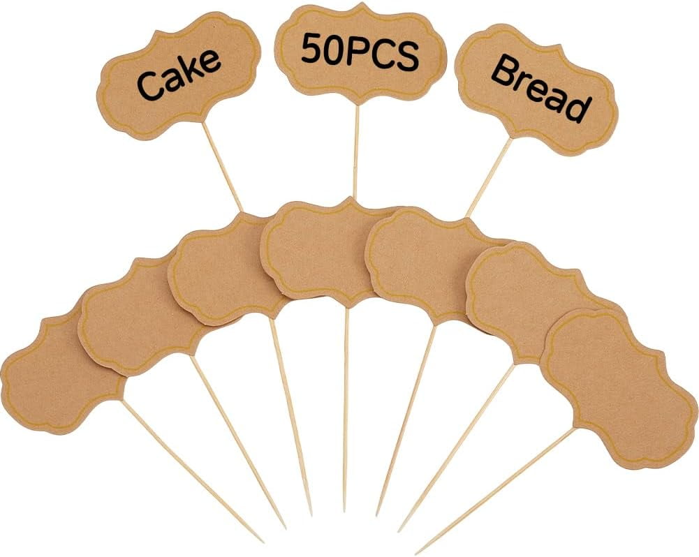 1 Set Paper Chalkboard Cake Toppers Cake Insert Cards for Cake ...