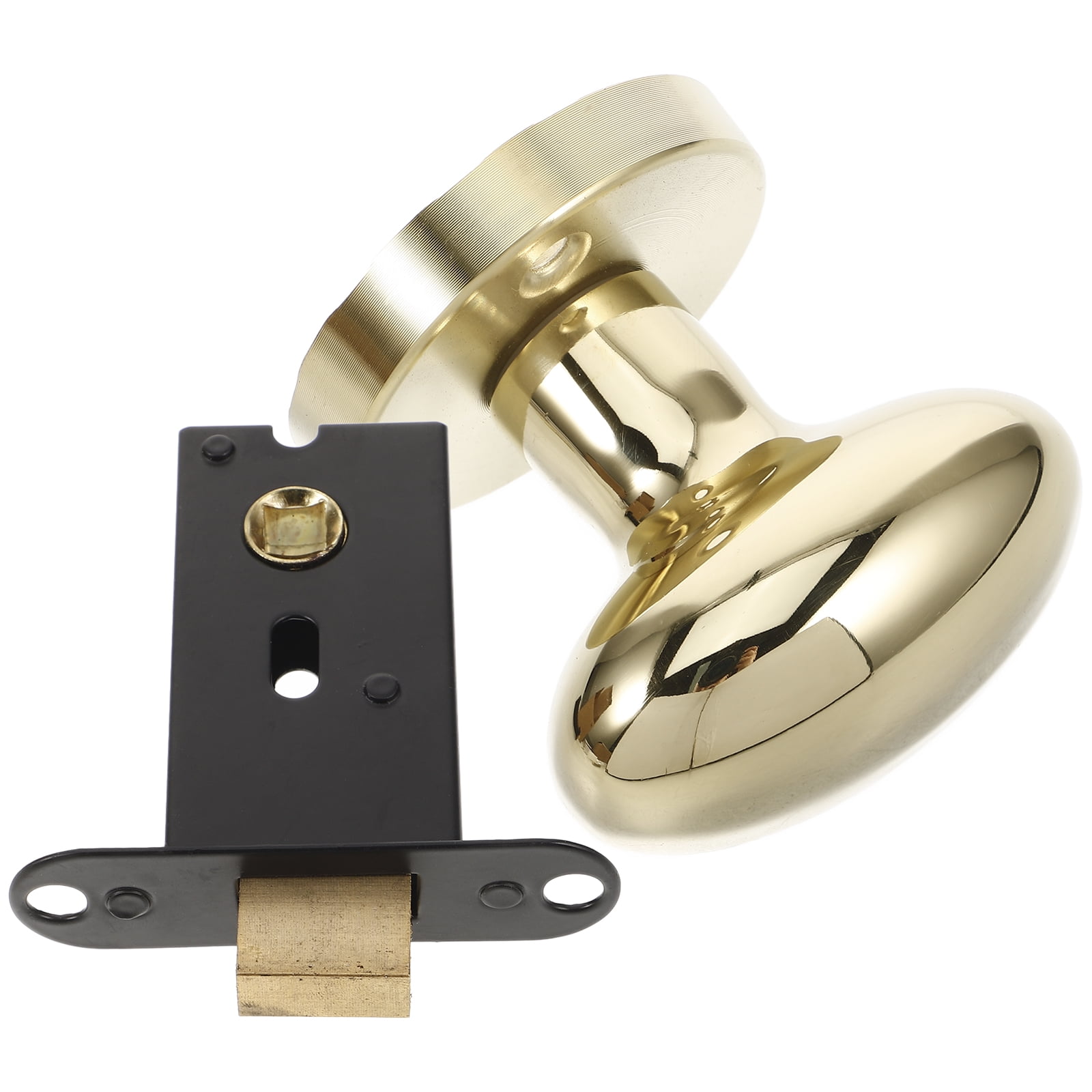 1 Set Passage Door Knobs Hidden Door Latch Double Deadbolt Lock Door ...