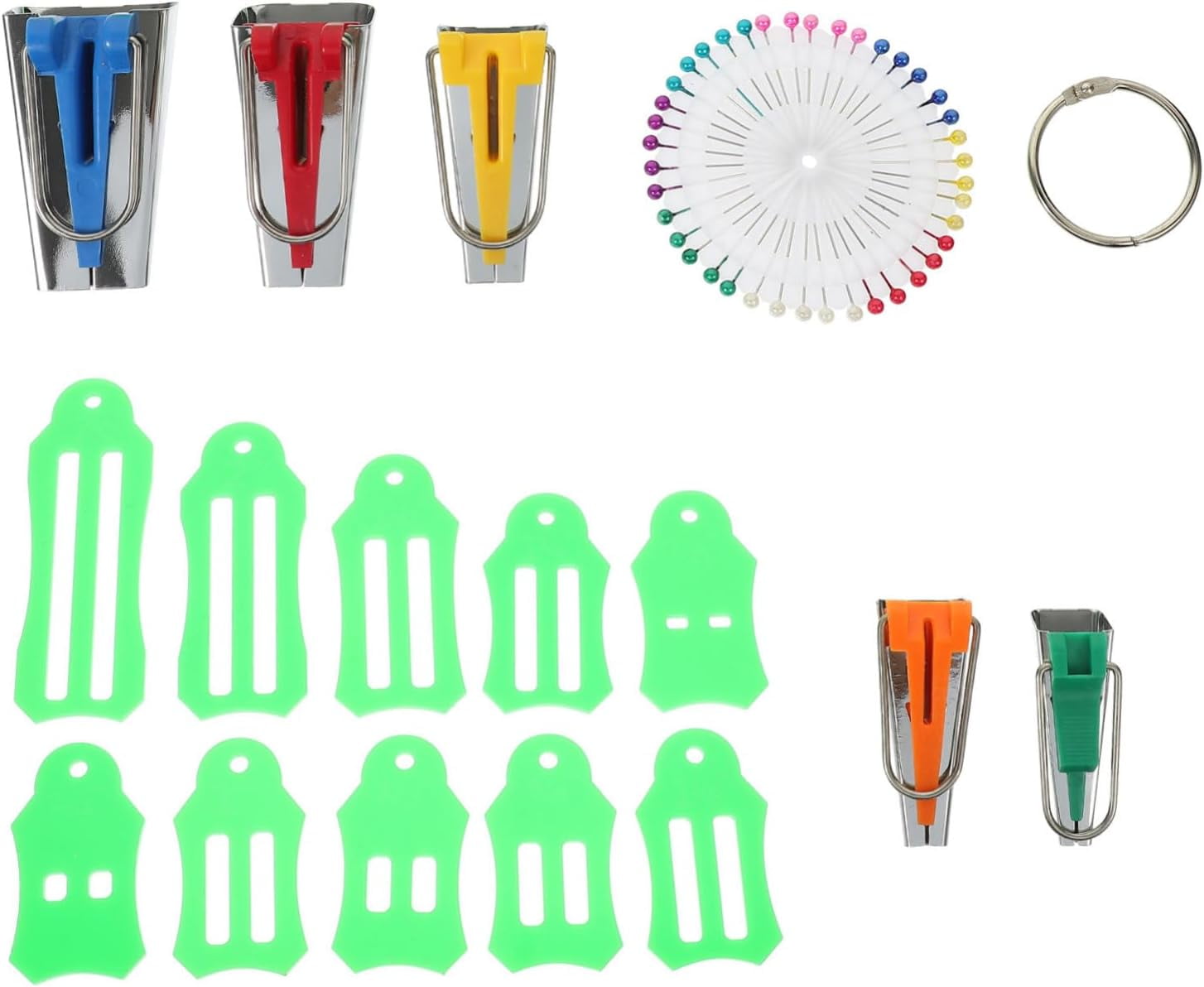 1 Set Patchwork Edger Bias Tape Binding Maker Tool Binding Tape Maker ...