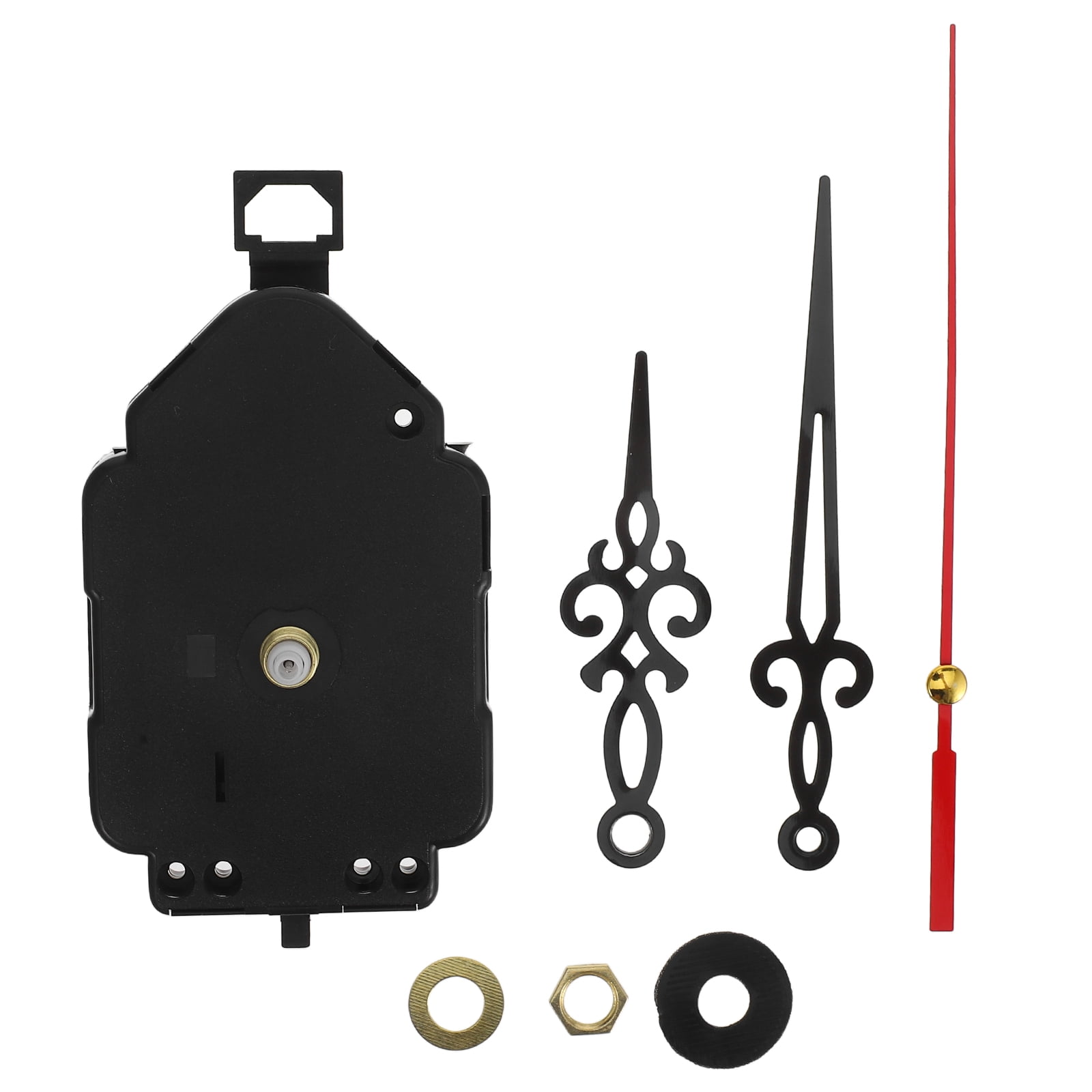 1 Set Pendulum Clock Movement Replacement Long Shaft Pendulum Quartz ...