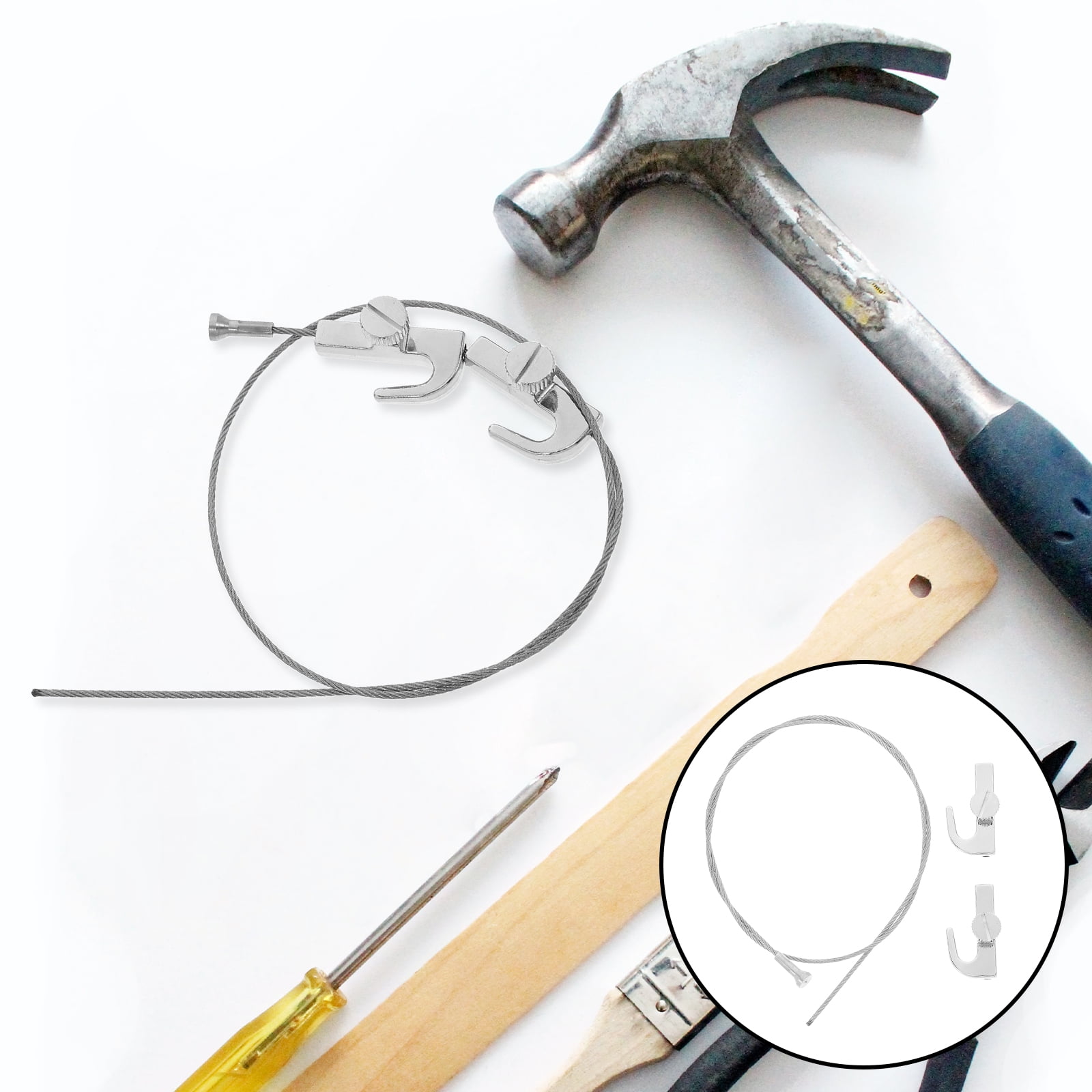 1 Set Of Photo Hooks Frame Hanging Tools Frame Hooks For Hanging ...