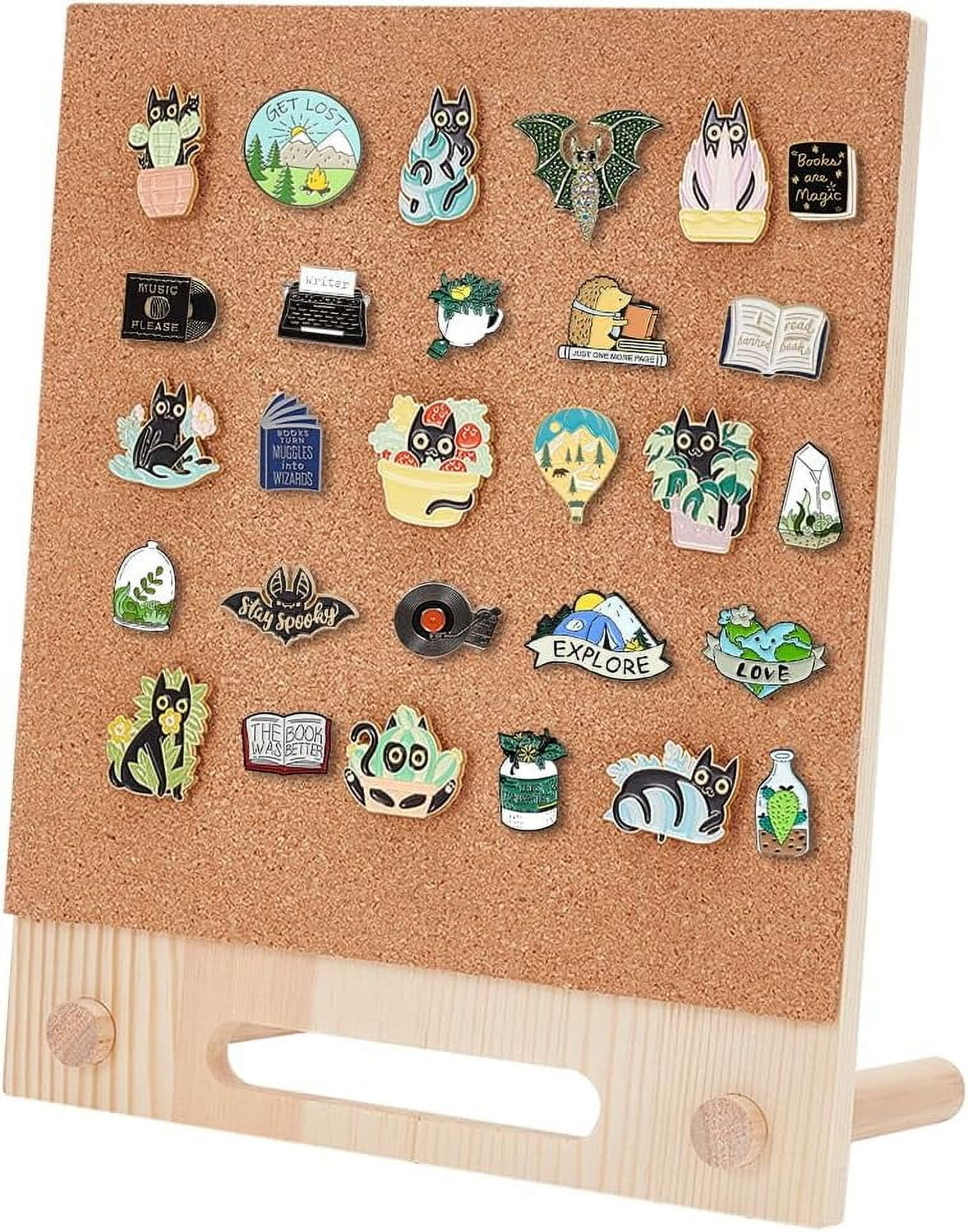 1 Set Pin Board Cork Board 9.7x8.2inch Rectangle Bulletin Display Board ...