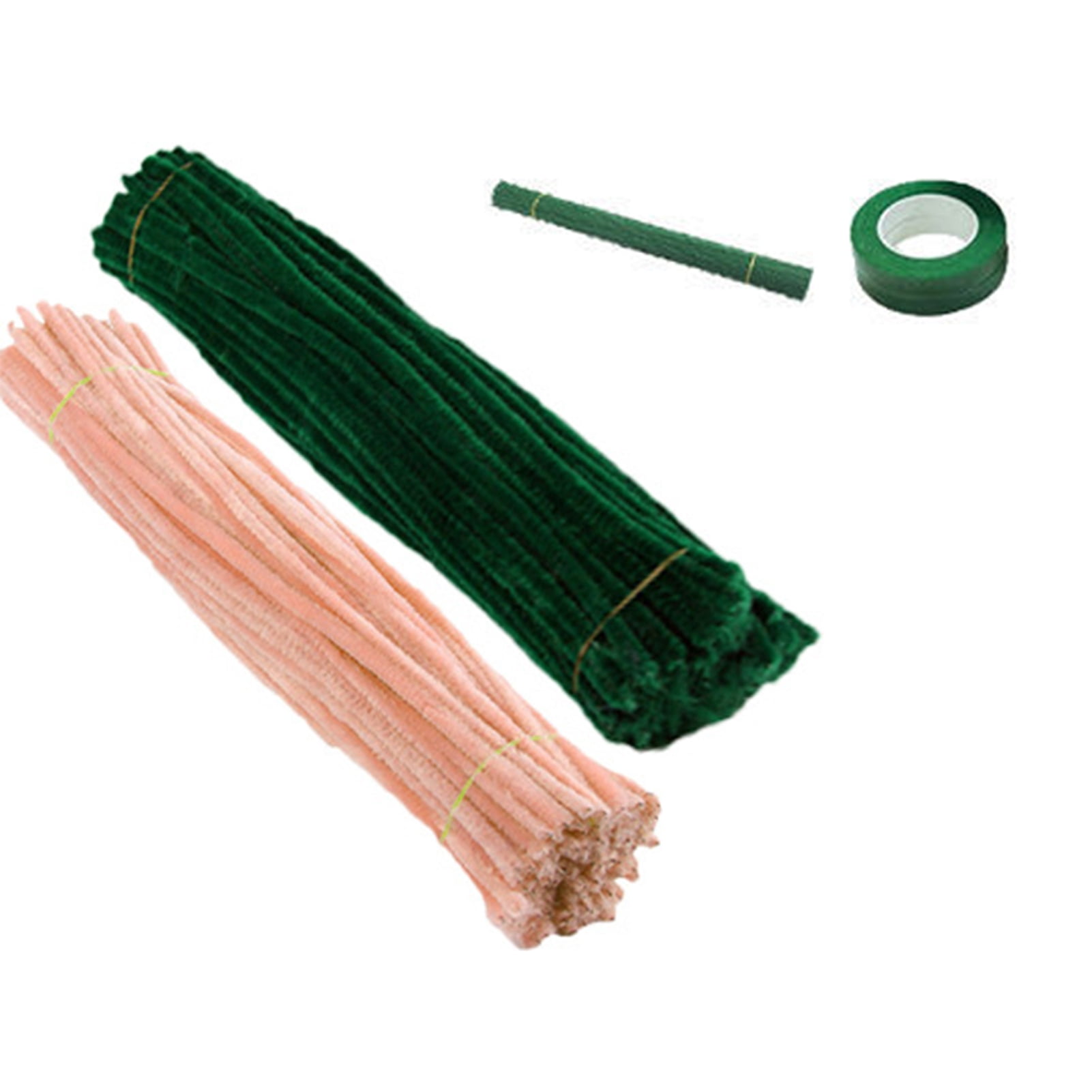 1 Set Pipe Cleaners Crafts Flexible Bendable Wire Colorful Chenille ...