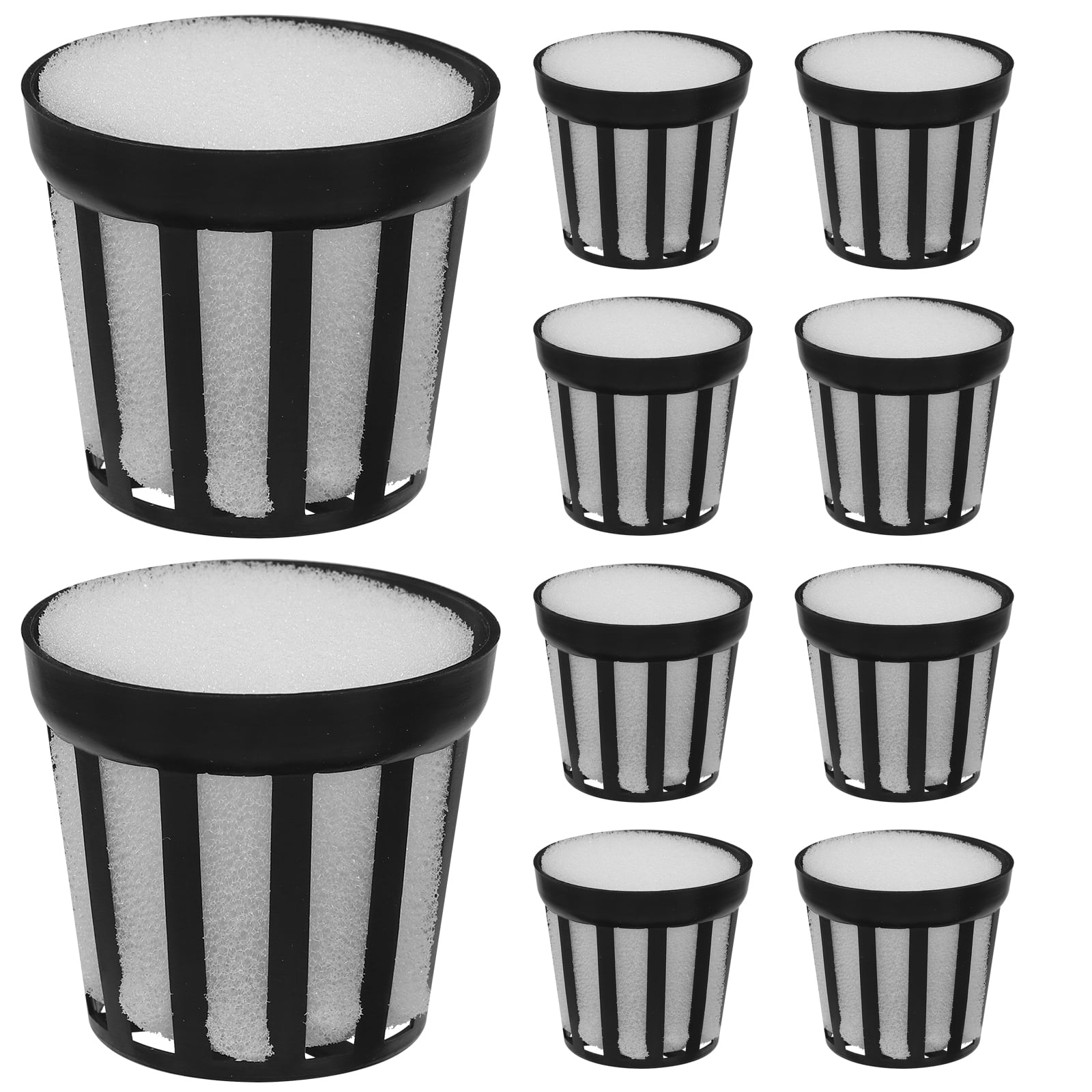 1 Set Planting Sponge Hydroponic Pots Garden Planting Net Pots ...