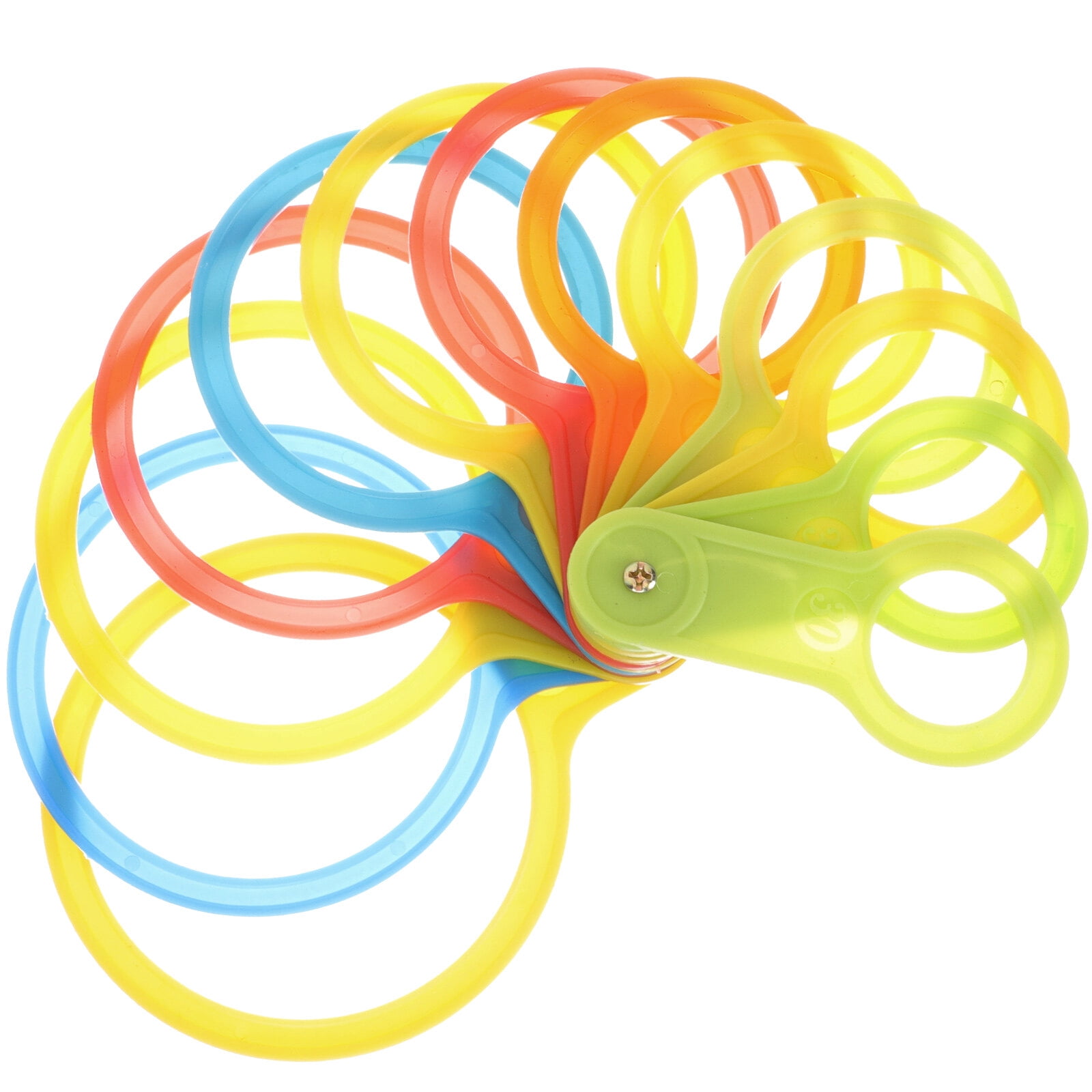 1 Set Plastic Fruits Diameter Measuring Lap Fruits Measuring Ring Tool ...