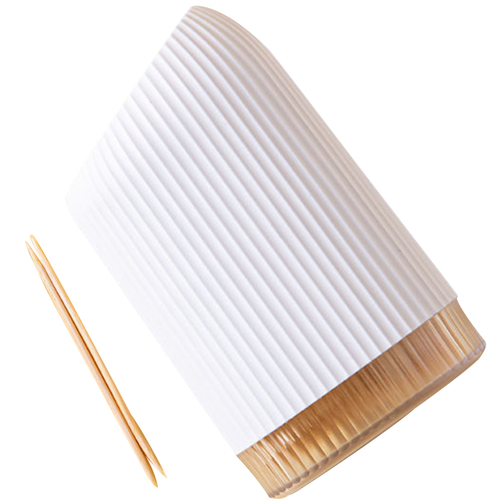 1 Set Slide Cover Toothpick Holder with Plastic Toothpicks Dispenser ...