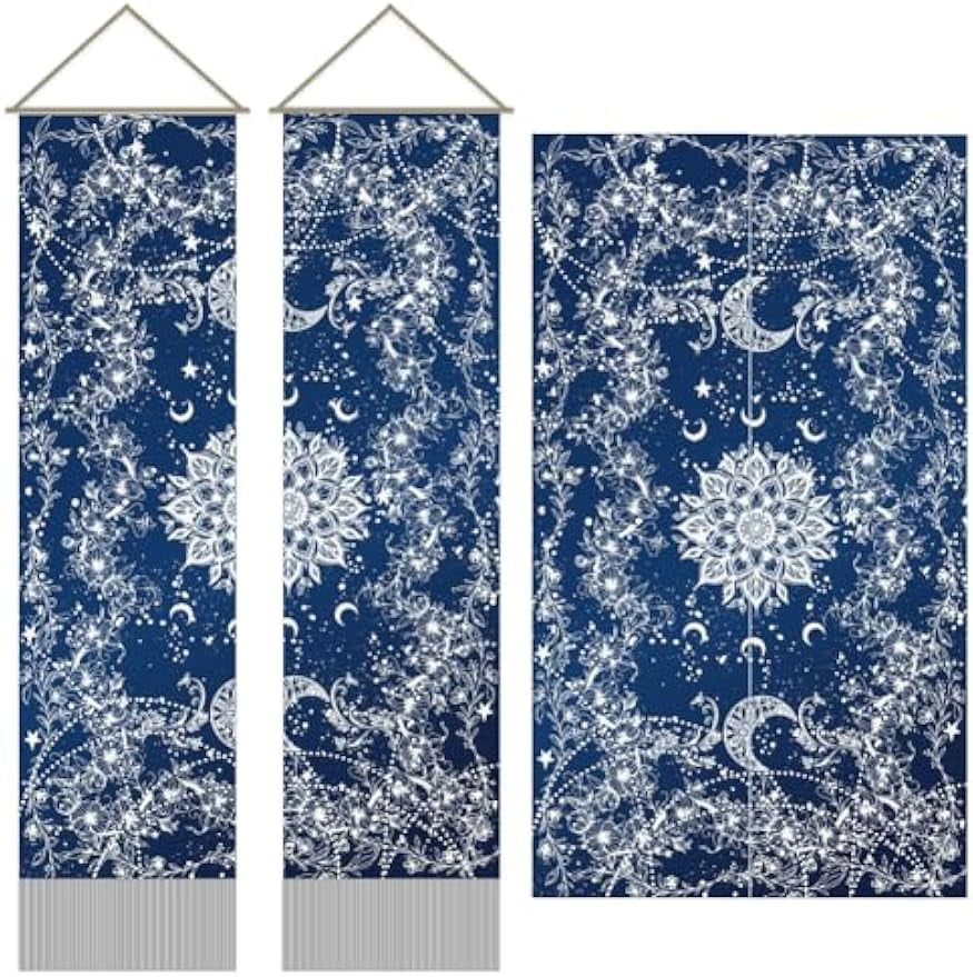 1 Set Polyester Wall Hanging Tapestry for Bedroom Living Room ...