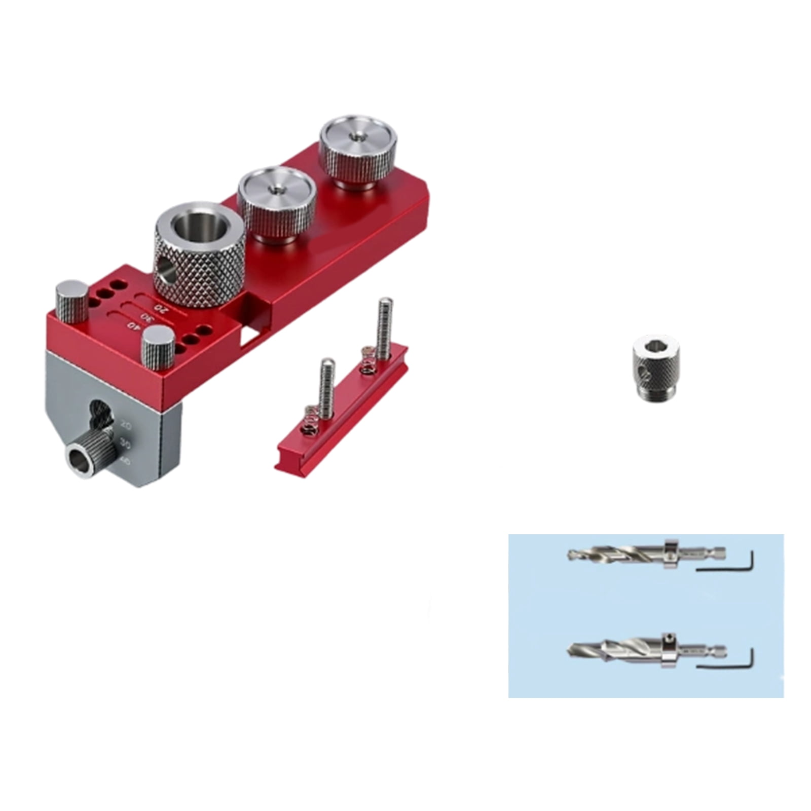 1 Set Portable Drilling Jigs Set for Aluminum Alloy Extrusions with ...