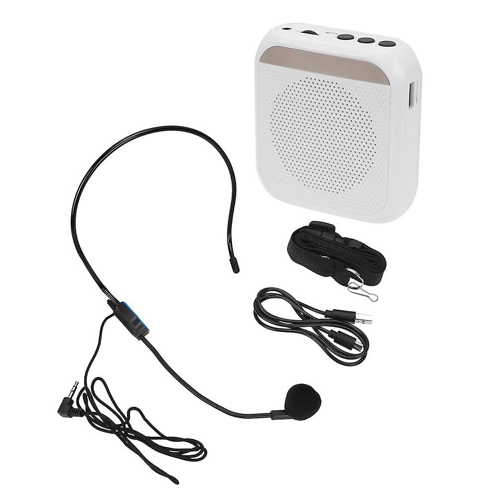 1 Set Portable Metal Voice Amplifier Sound Microphone Voice Amplifier ...