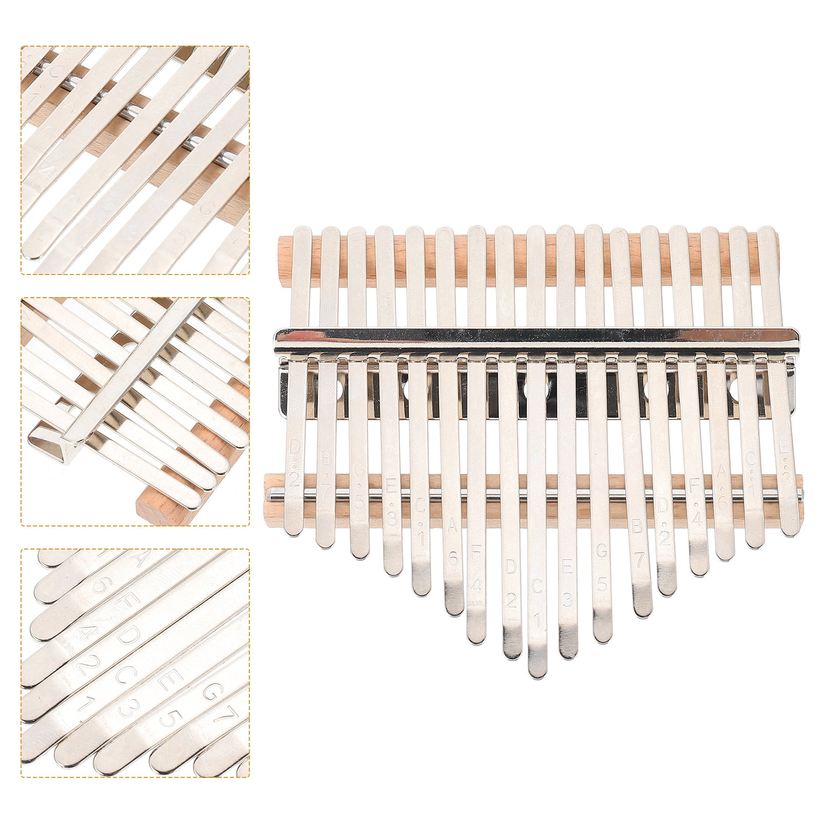 1 Set Premium Piano Bridge Xylophone Bridge Kalimba DIY Accessory Kit ...