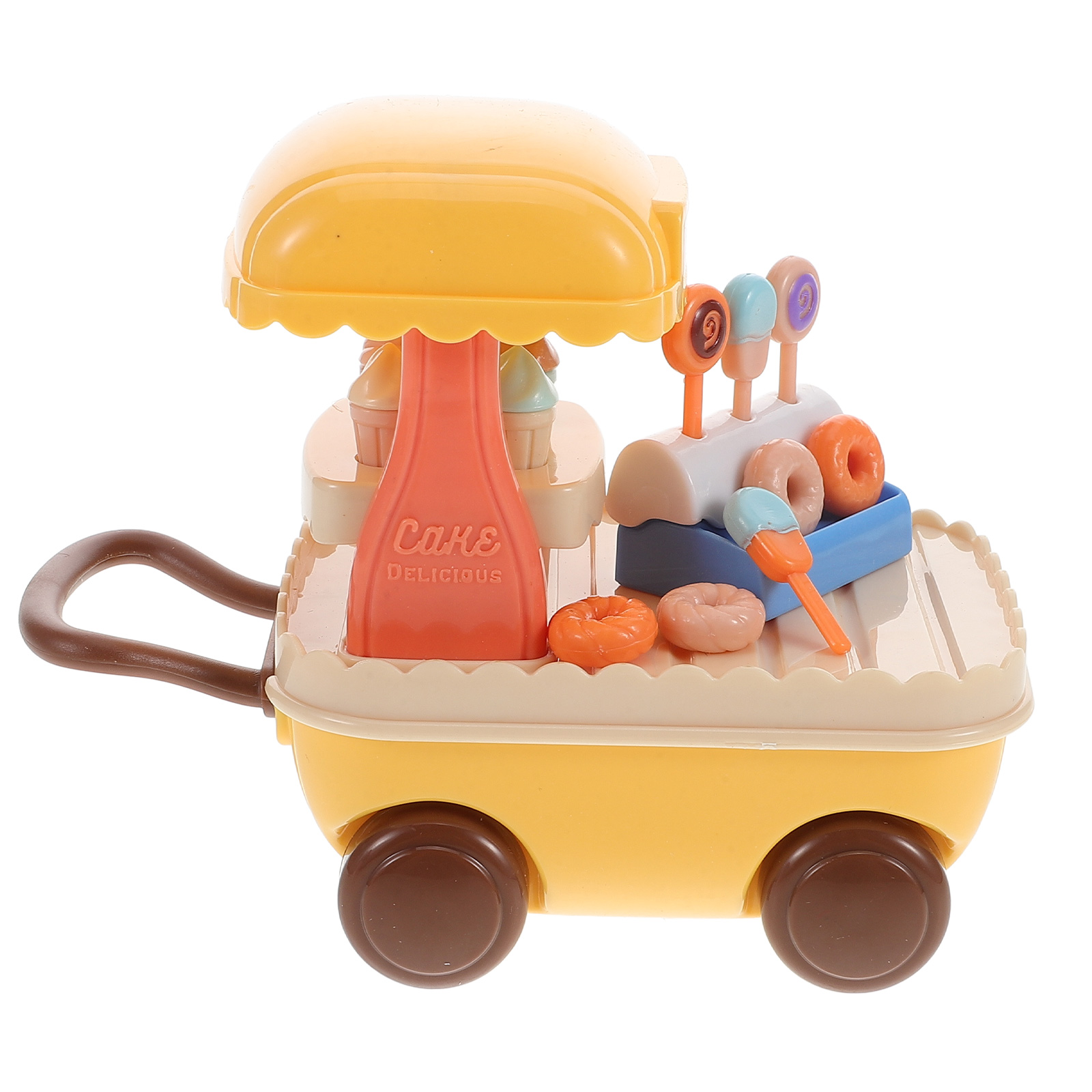 1 Set Pretend Toy Ice Cream Cart Toy Ice Cream Toys Ice Cream Cart Toy ...
