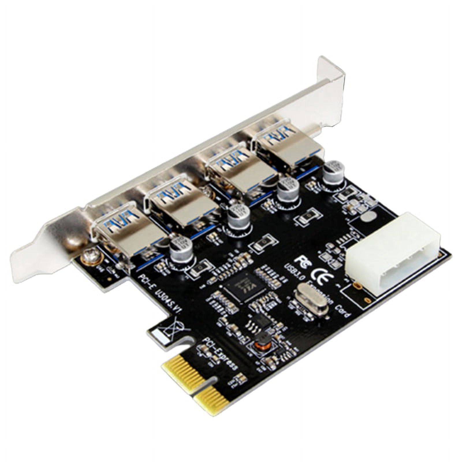 1 Set Professional 4 Port PCI-E to USB 3.0 HUB PCI Expansion Card ...