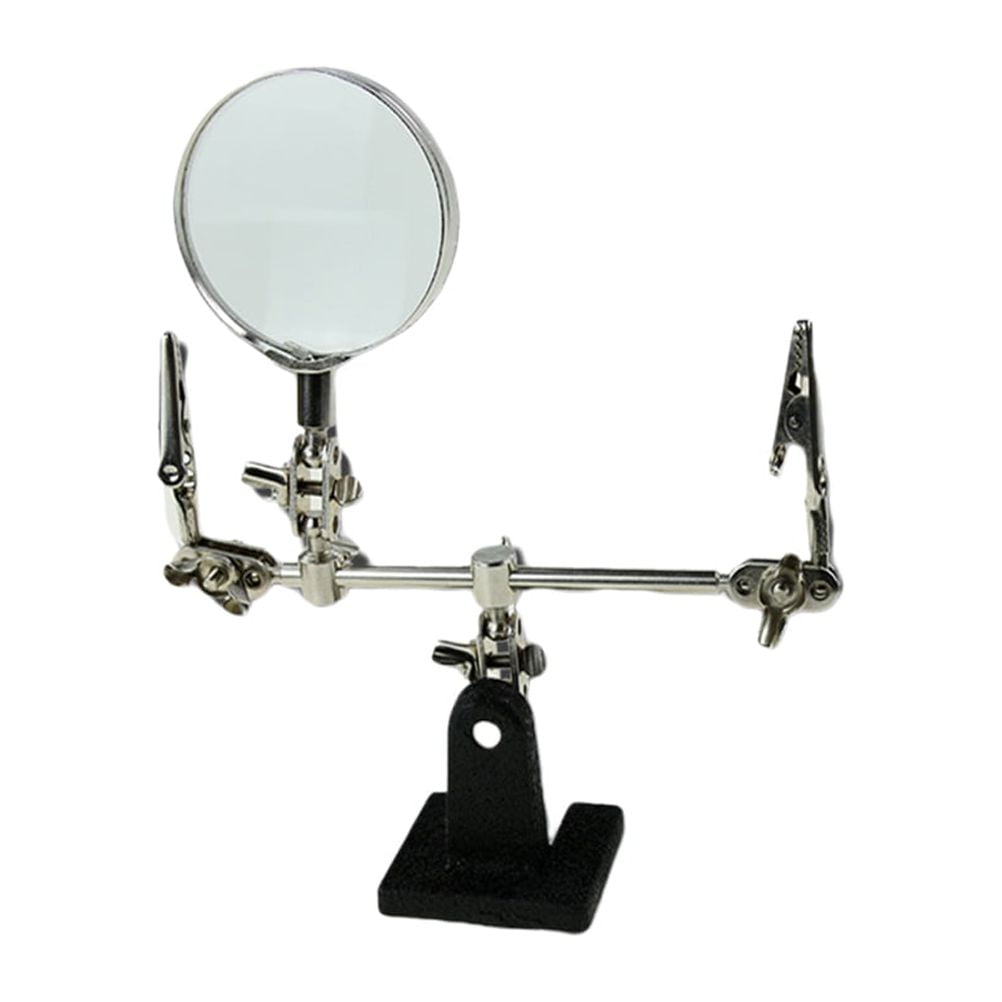 1 Set Professional Magnifier Tools Magnifying Glass Welding Bracket Kit ...