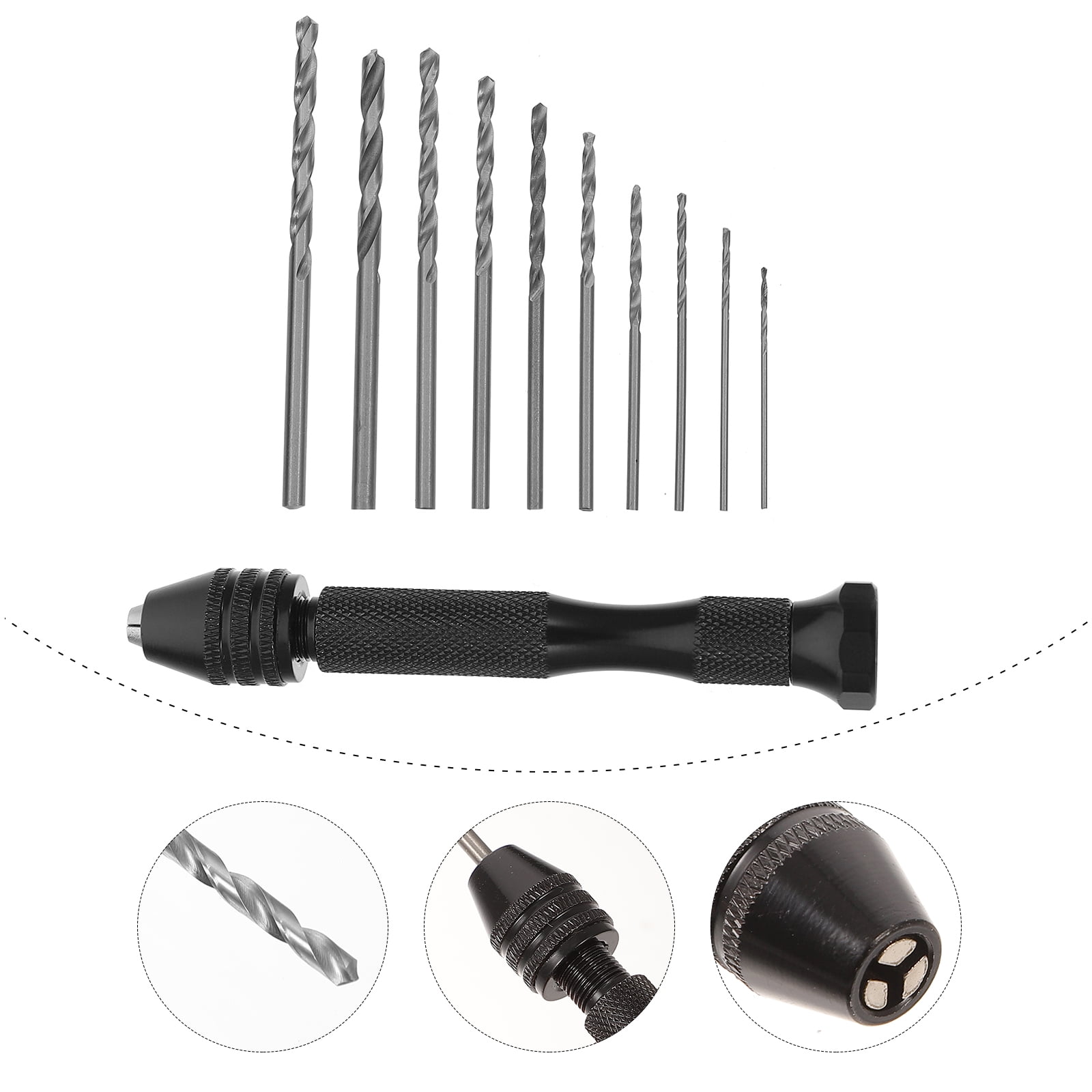 1 Set Professional Manual Drill Set Practical Hand Drill Tool Rotary ...