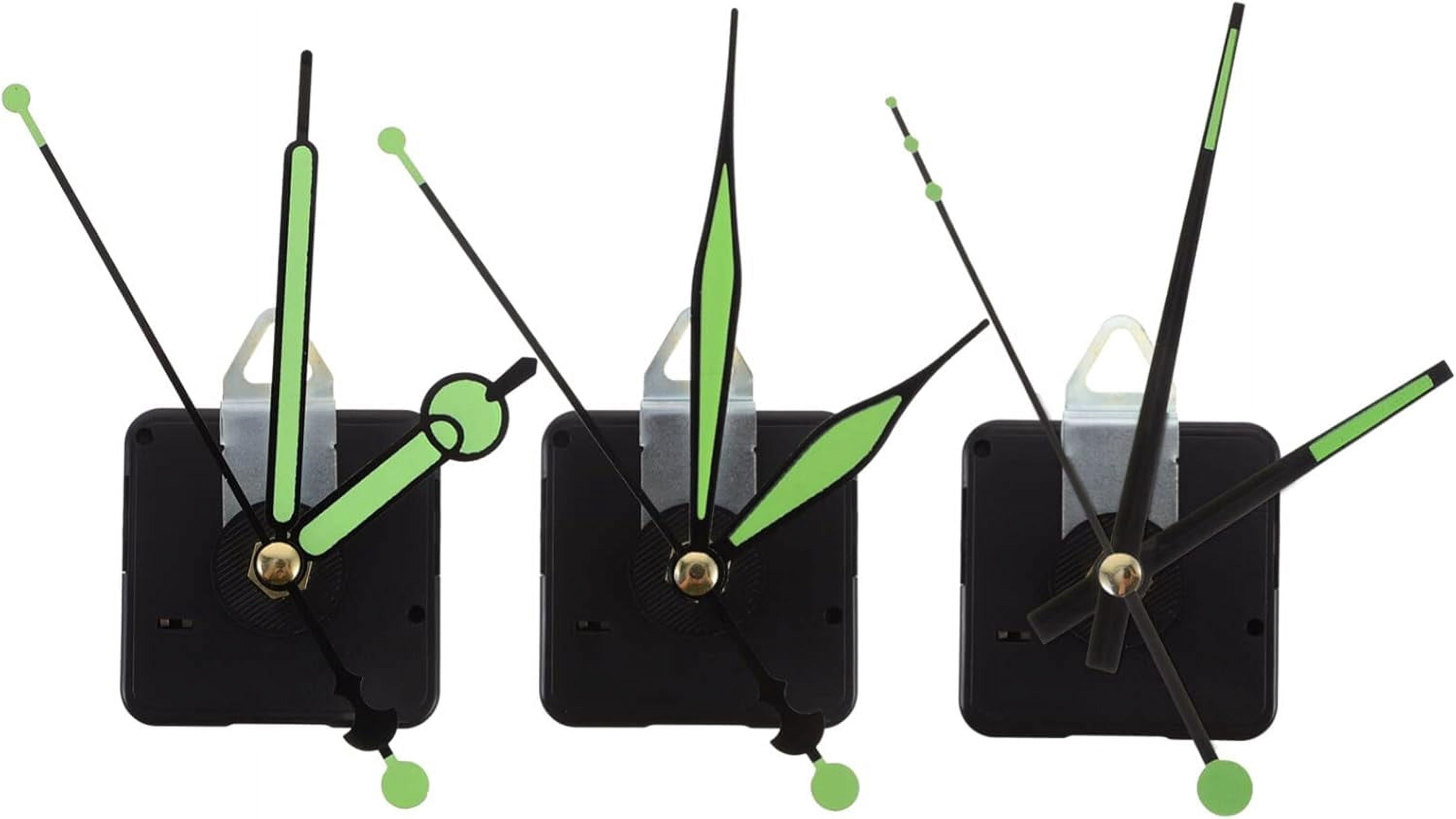 1 Set Quartz DIY Wall Clock Movement Mechanisms Battery Powered Repair ...