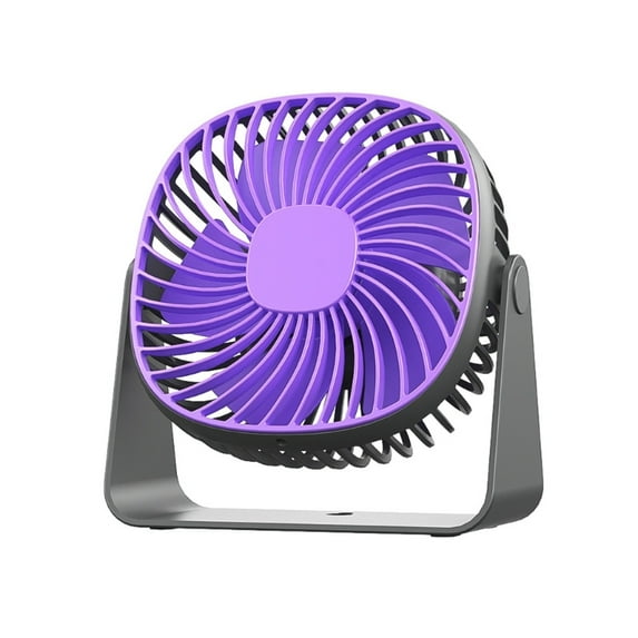 1 Set Quiet USB Powered Desktop Fan Wall Mountable Night Light Fan with ...
